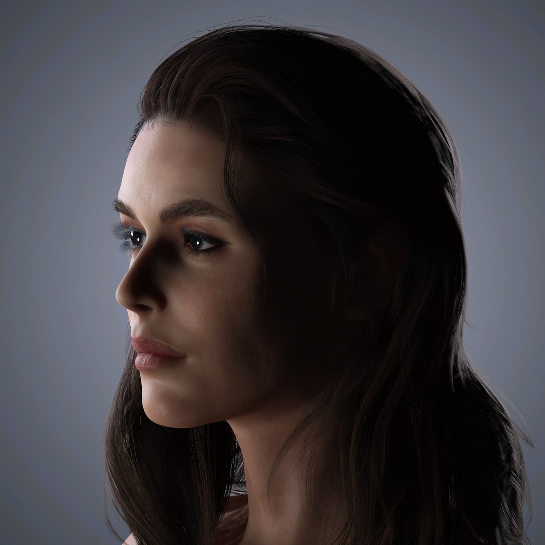 3D Model Kaia Gerber Character 3D Model Low Poly - TurboSquid 2319221