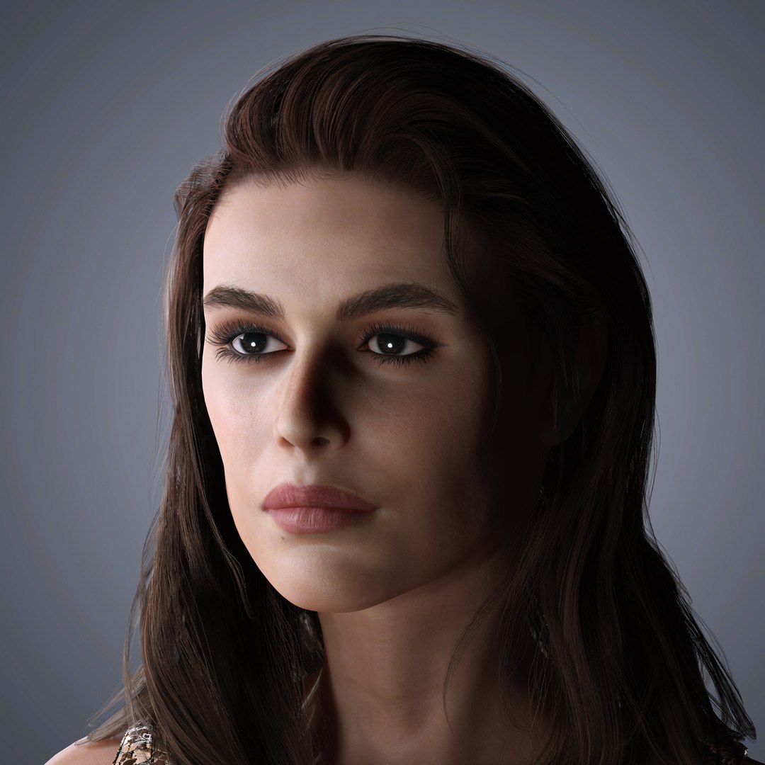 3D Model Kaia Gerber Character 3D Model Low Poly - TurboSquid 2319221