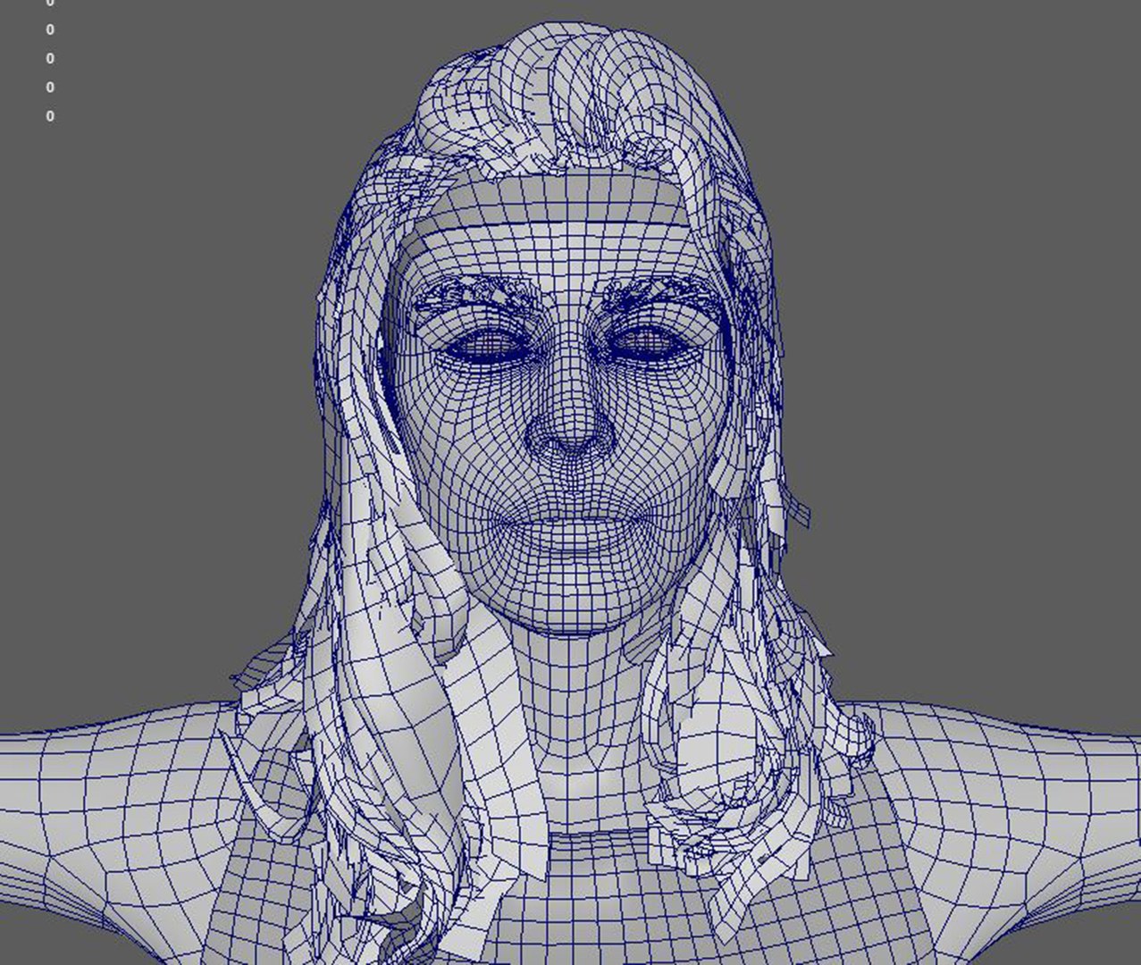 3D Model Kaia Gerber Character 3D Model Low Poly - TurboSquid 2319221