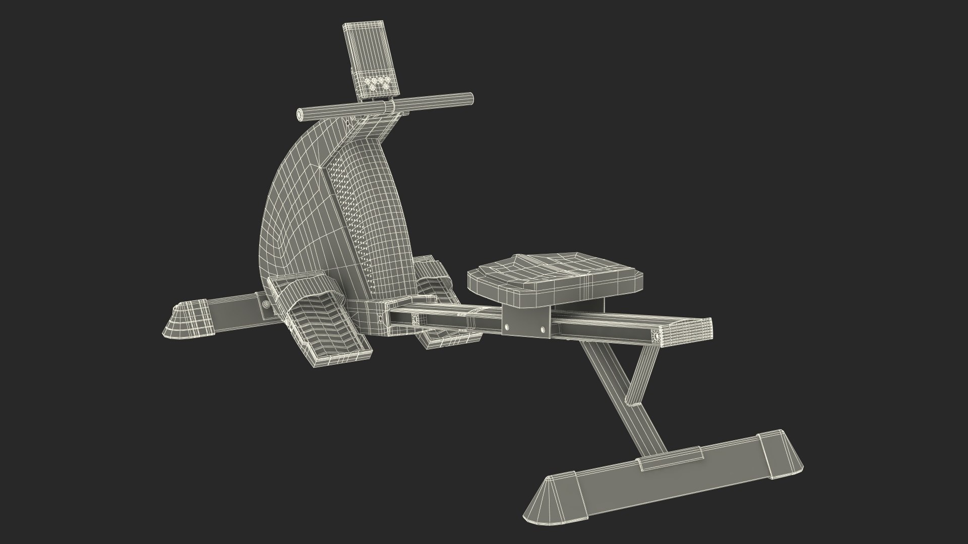 3D Rowing Trainer Machine DKN - TurboSquid 2139399