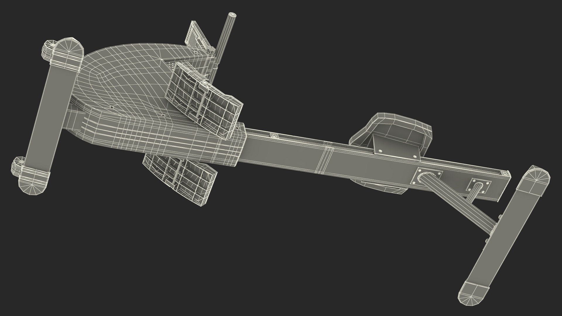 3D Rowing Trainer Machine DKN - TurboSquid 2139399