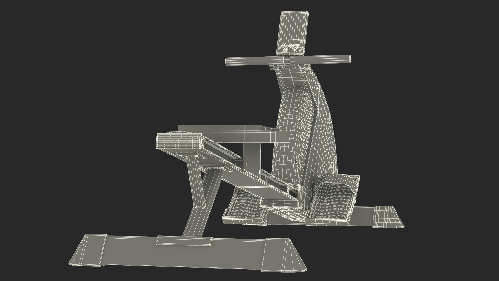 3D Rowing Trainer Machine DKN - TurboSquid 2139399