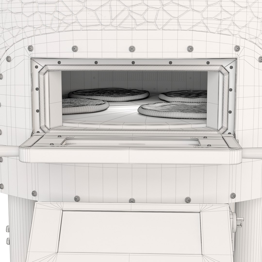 Rotating Convection Oven Morello 3D Model - TurboSquid 1618805