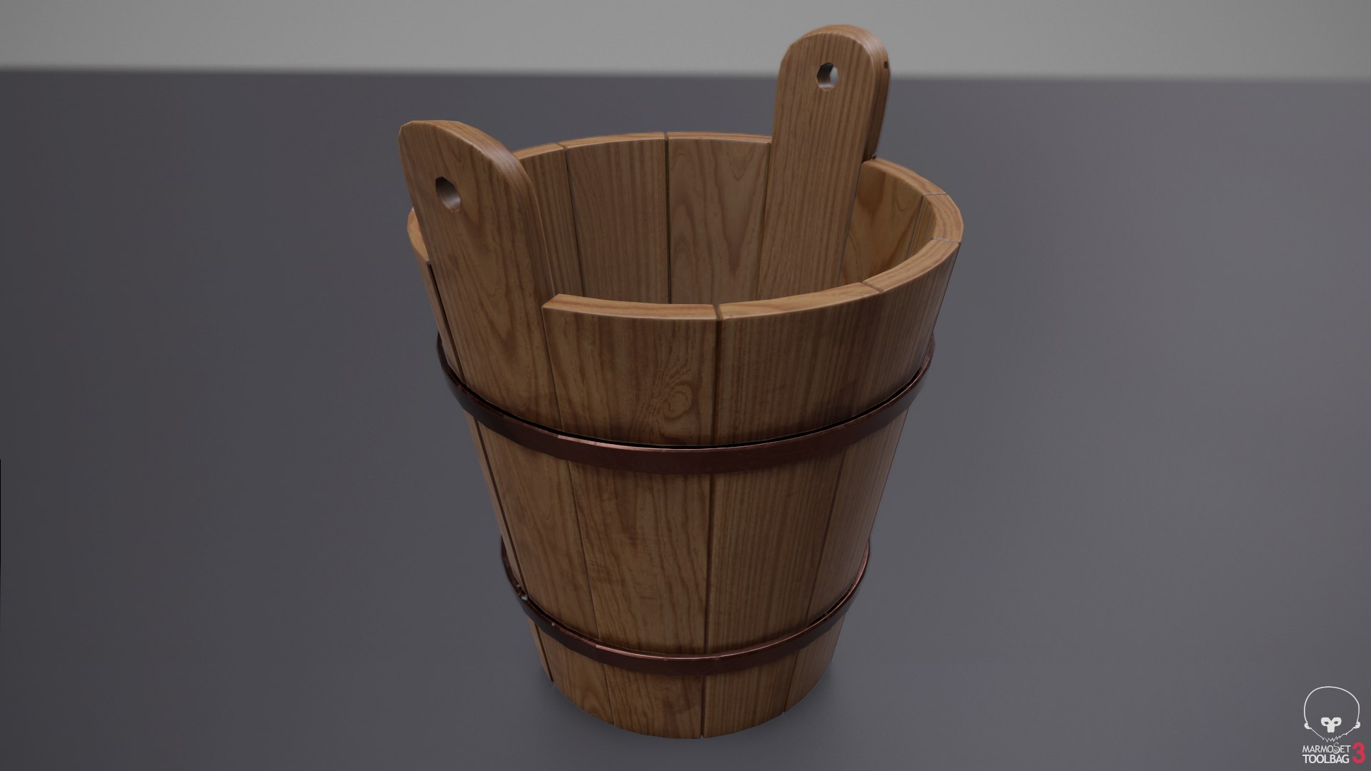 Pbr Wooden Bucket 3D Model - TurboSquid 1306199