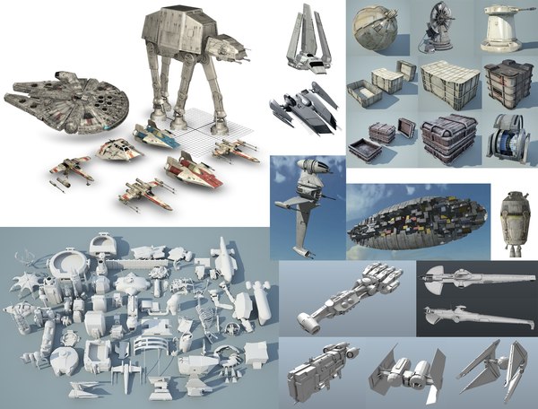 Star Wars 3D Models for Download | TurboSquid
