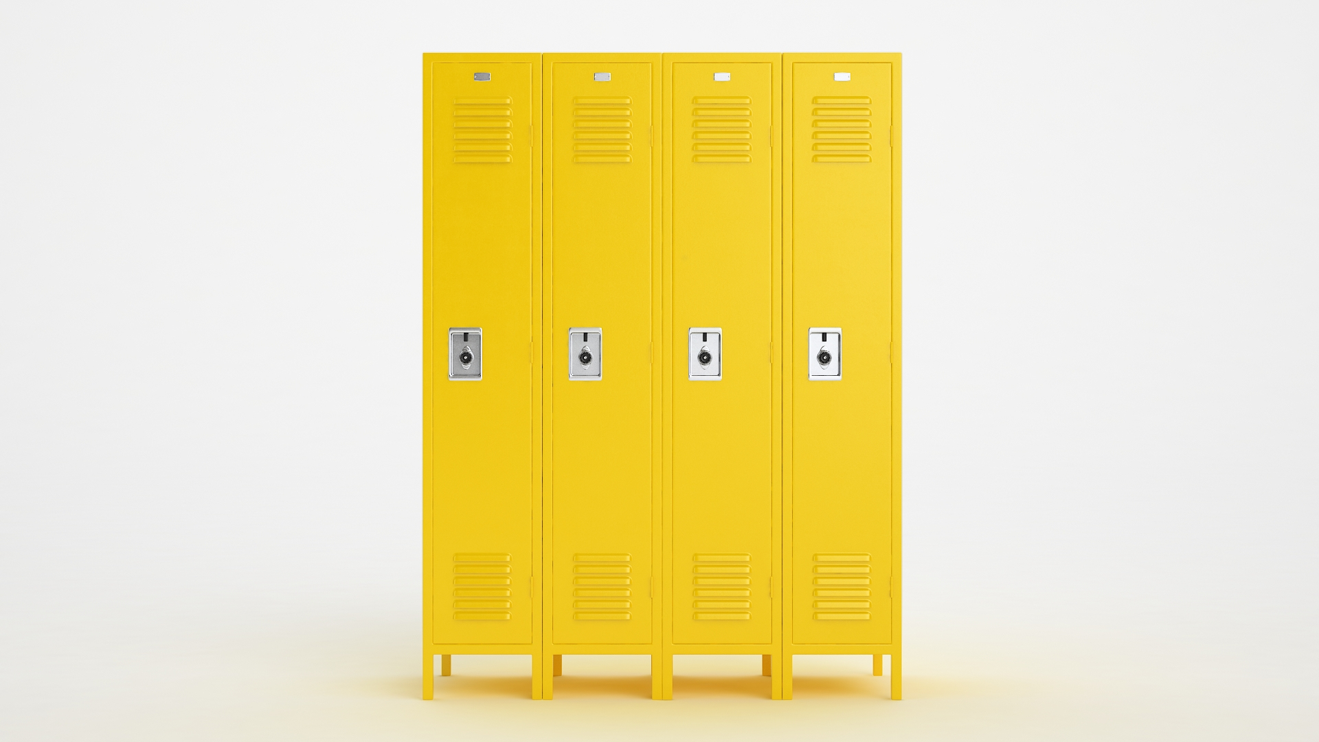 School Lockers Lock Model - TurboSquid 1452676