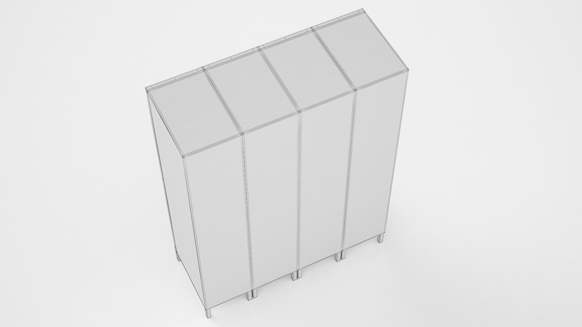 School lockers lock model - TurboSquid 1452676