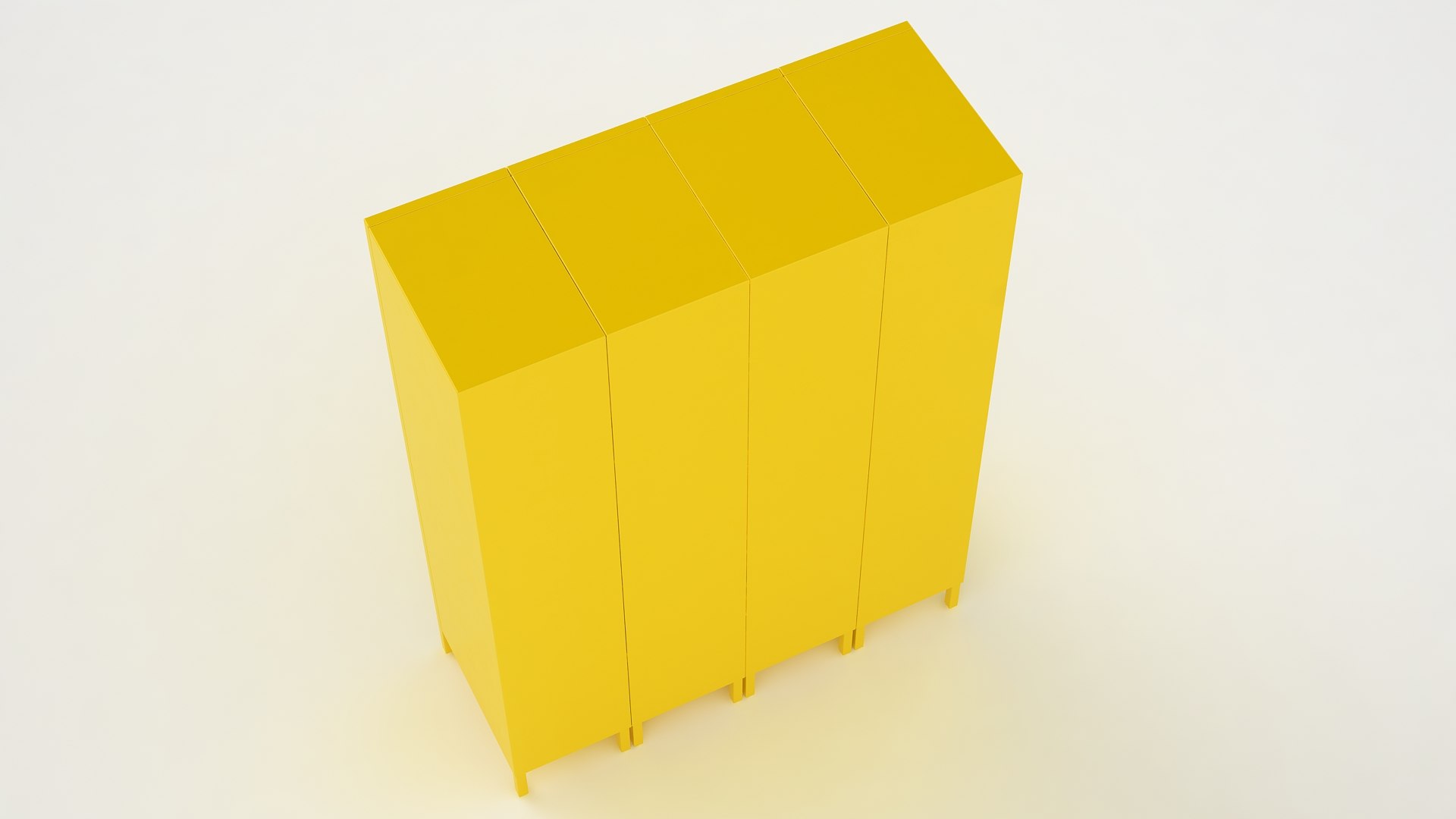 School Lockers Lock Model - TurboSquid 1452676