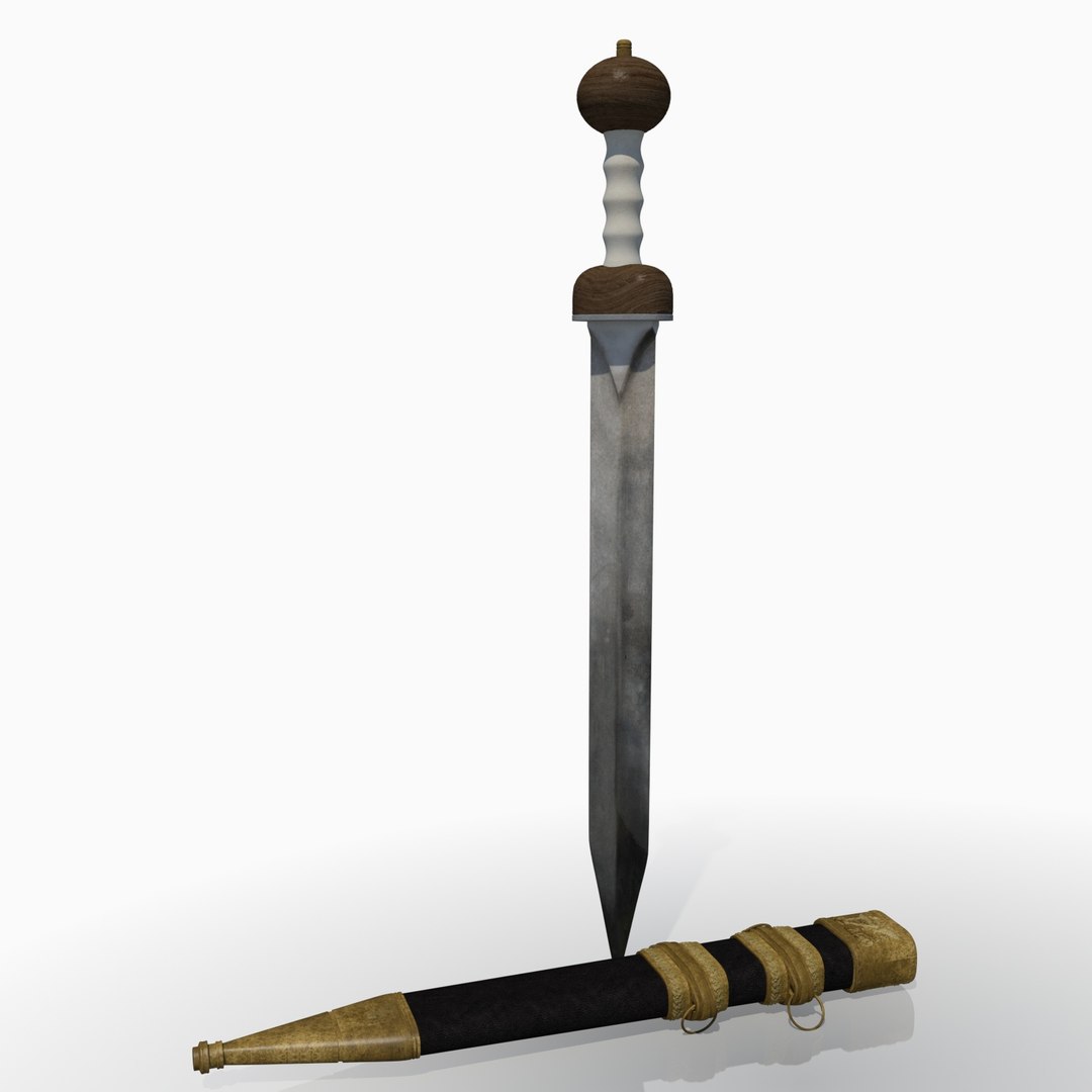 3d model roman gladius