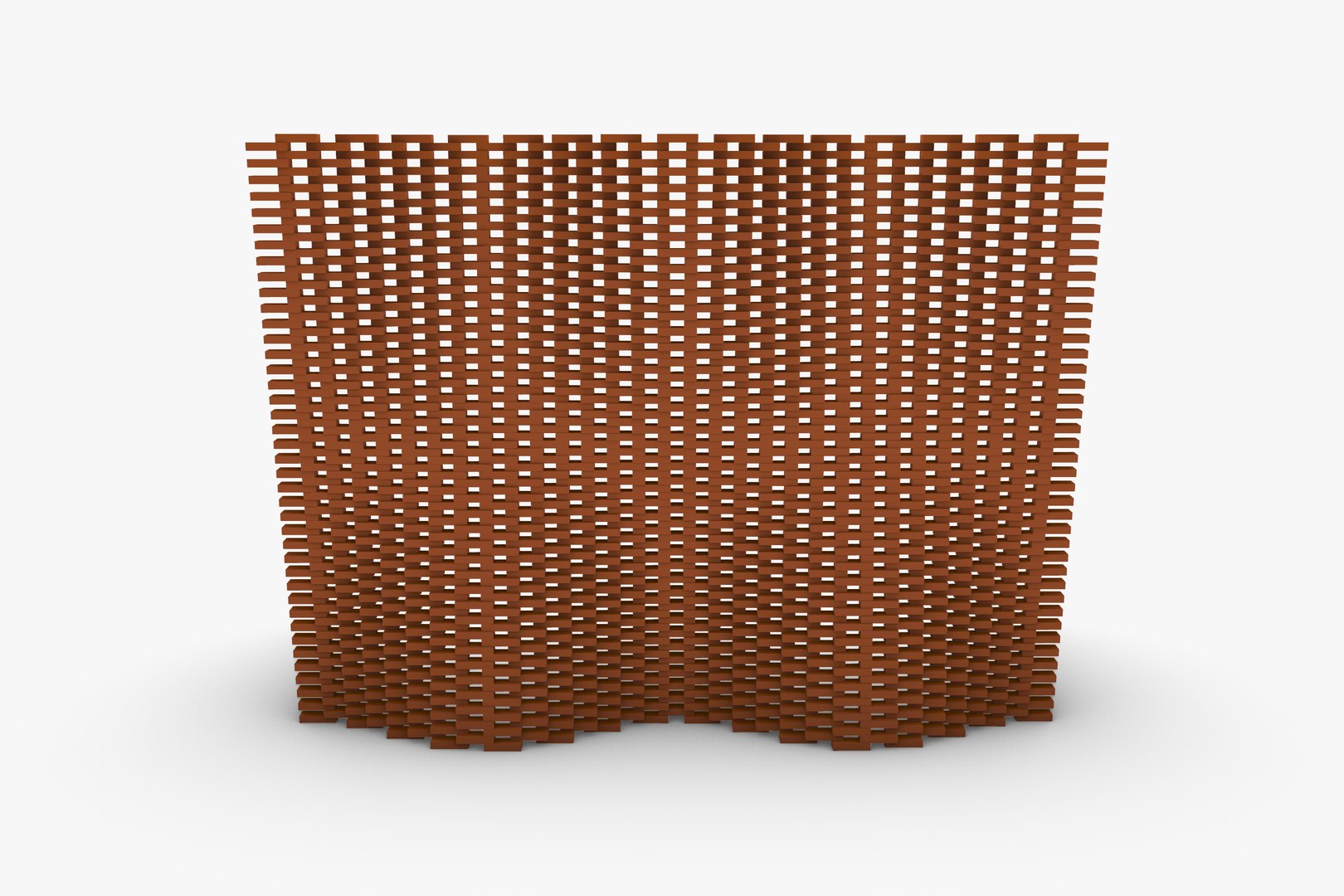Wavy Sine Parametric Brick Wall V1 3D Model - TurboSquid 1967650