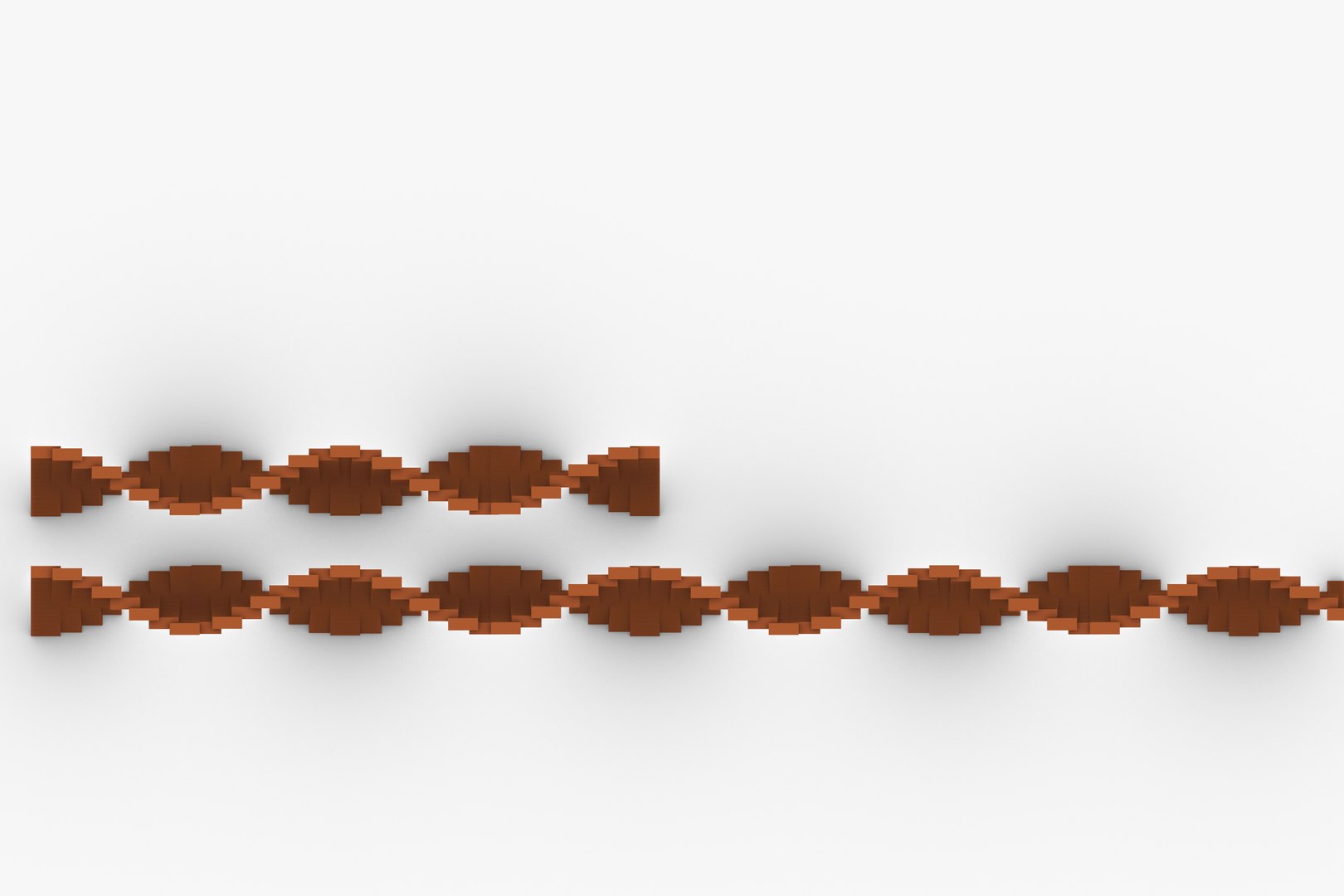 Wavy Sine Parametric Brick Wall V1 3D Model - TurboSquid 1967650