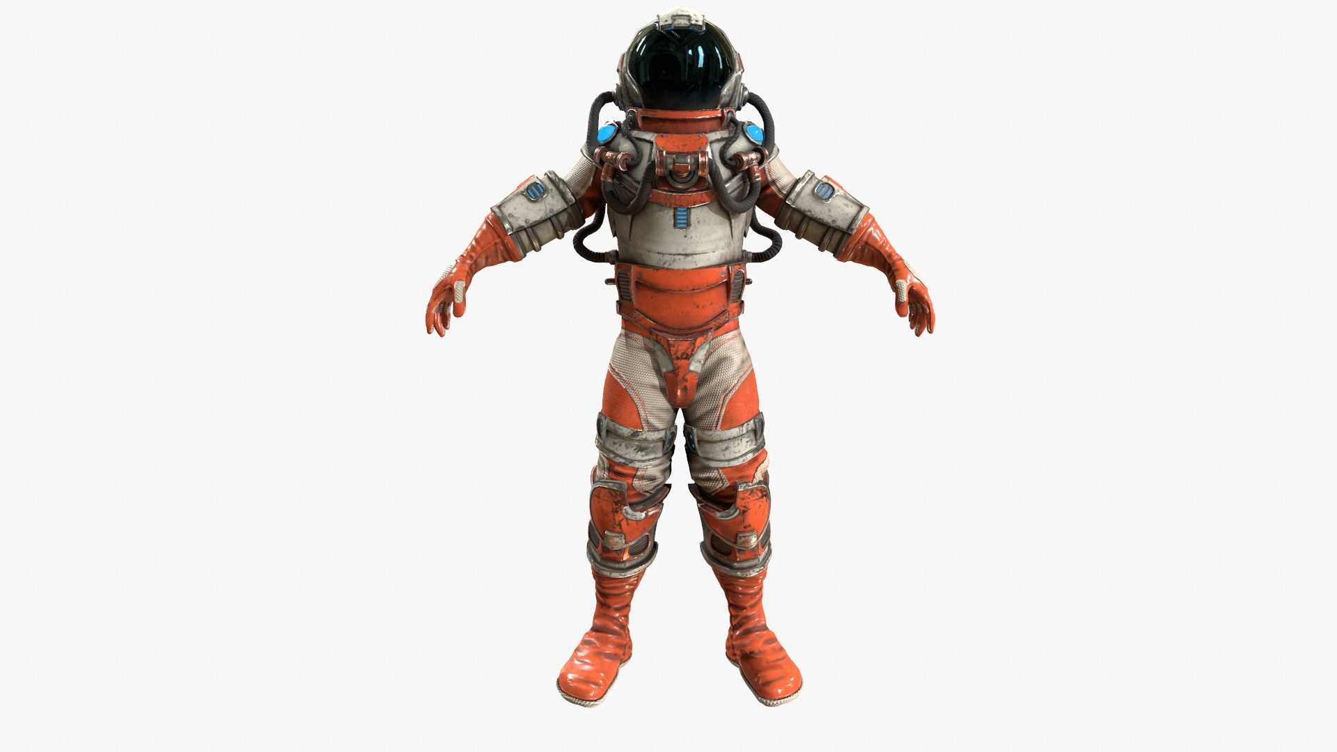 3D Astronaut Explorer Character Zbrush - TurboSquid 1693292