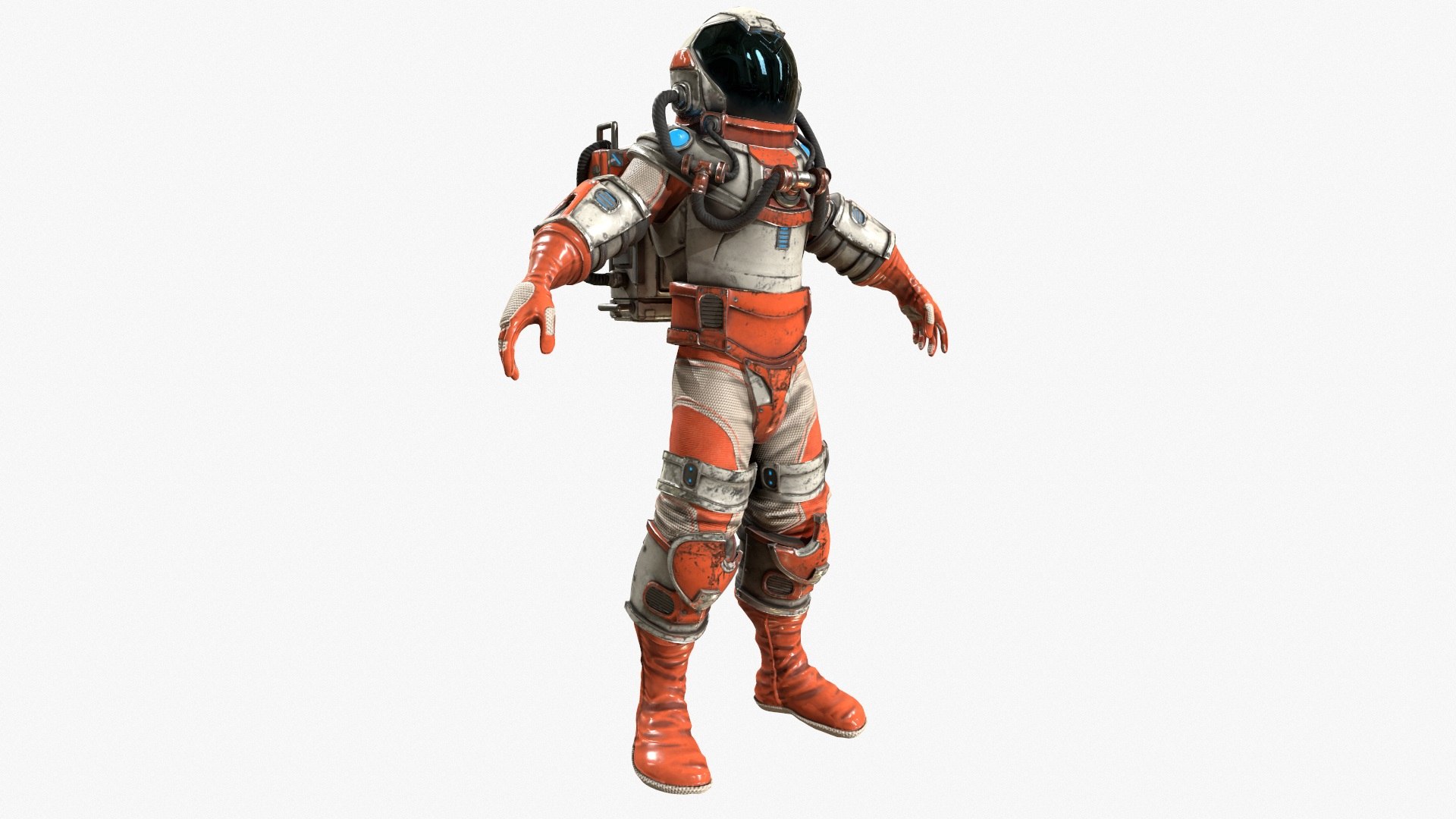 3D Astronaut Explorer Character Zbrush - TurboSquid 1693292