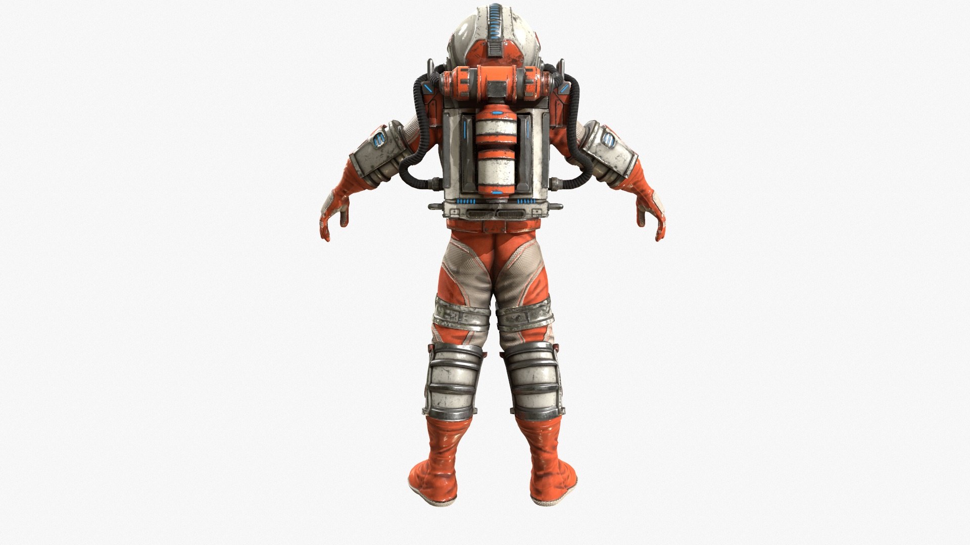 3D Astronaut Explorer Character Zbrush - TurboSquid 1693292