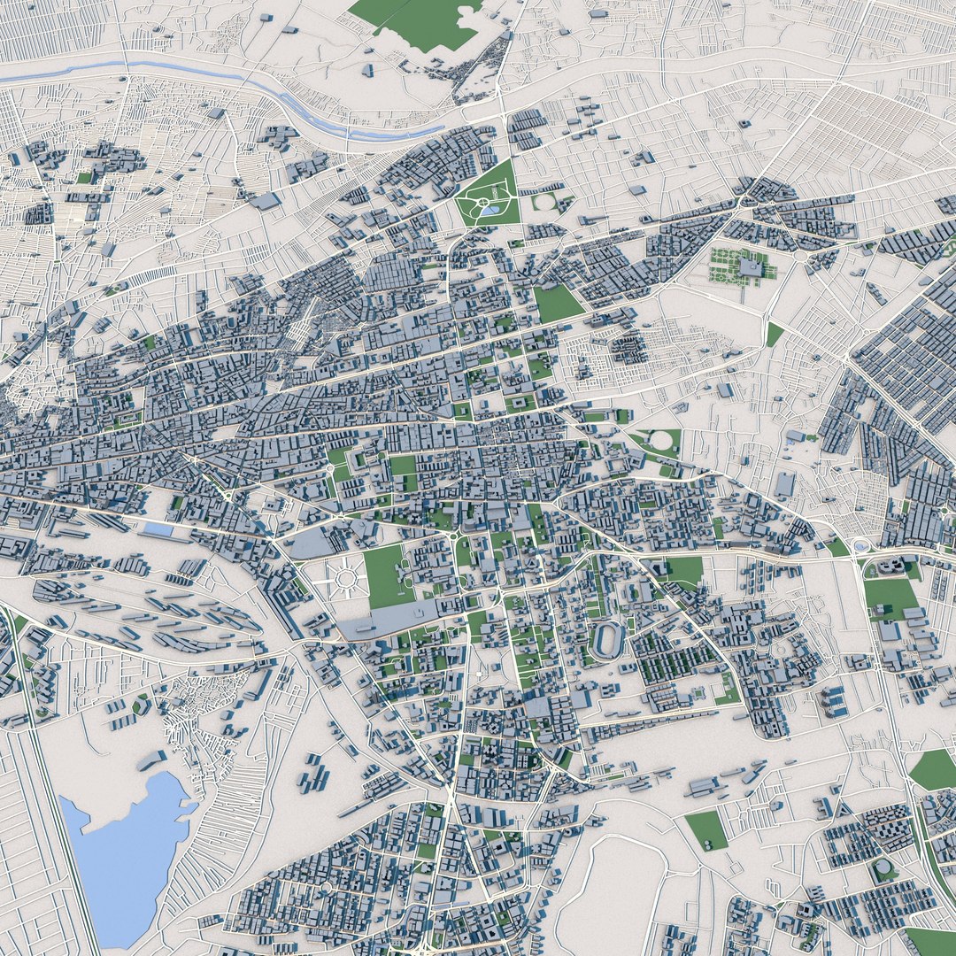 3D Karachi City Pakistan Model - TurboSquid 2399535