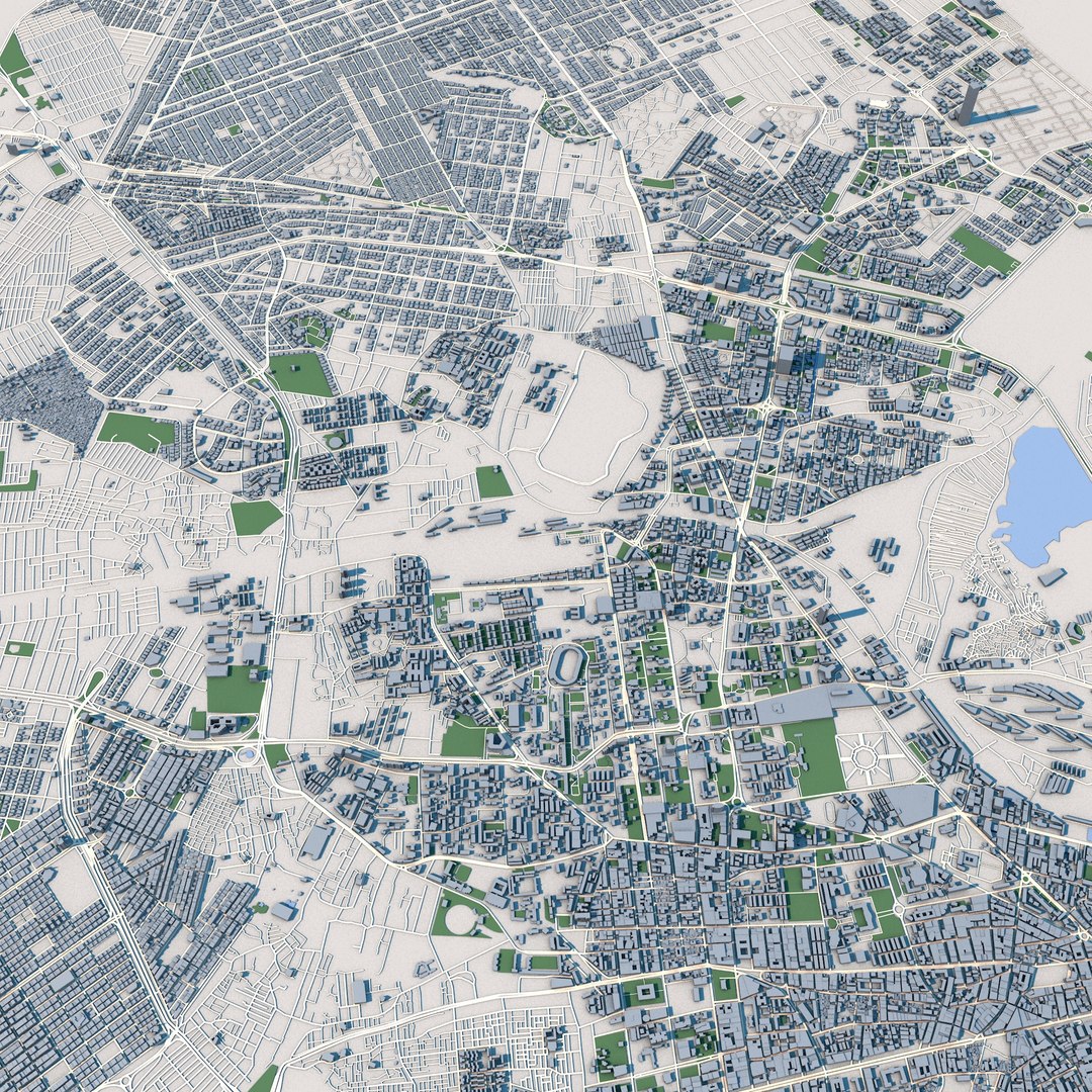 3D Karachi City Pakistan Model - TurboSquid 2399535