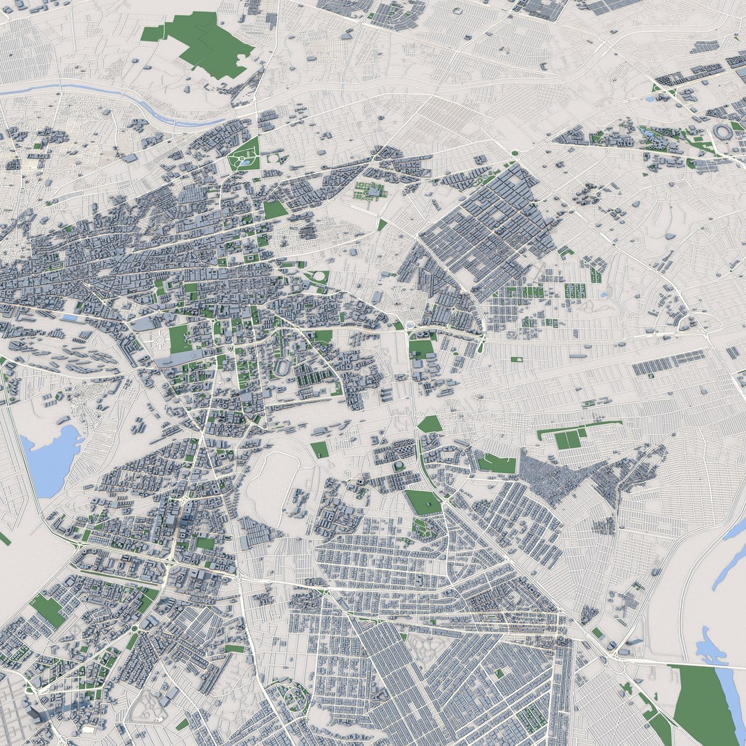 3D Karachi City Pakistan Model - TurboSquid 2399535