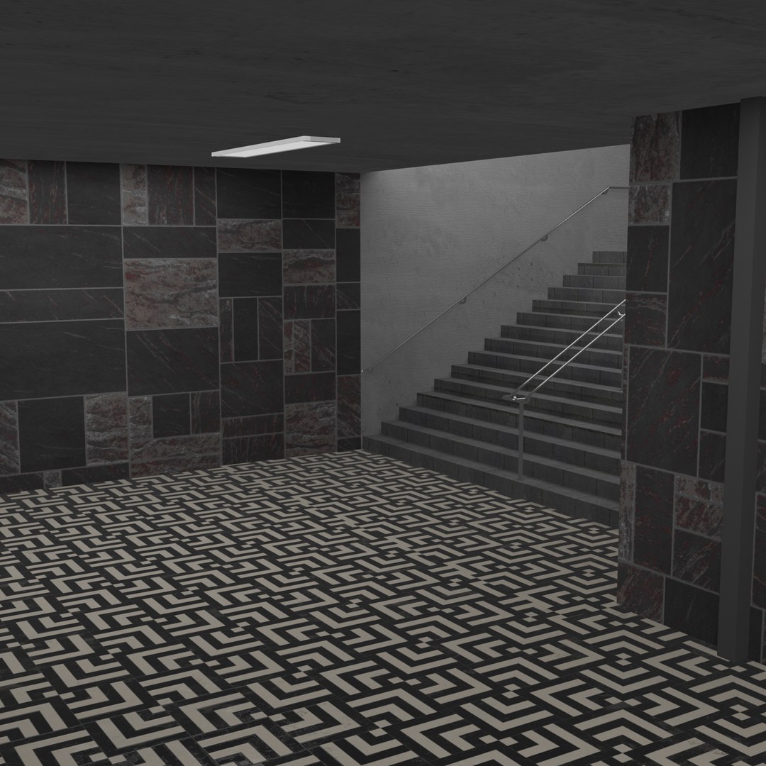 Underground Pass 3D Model - TurboSquid 1843633