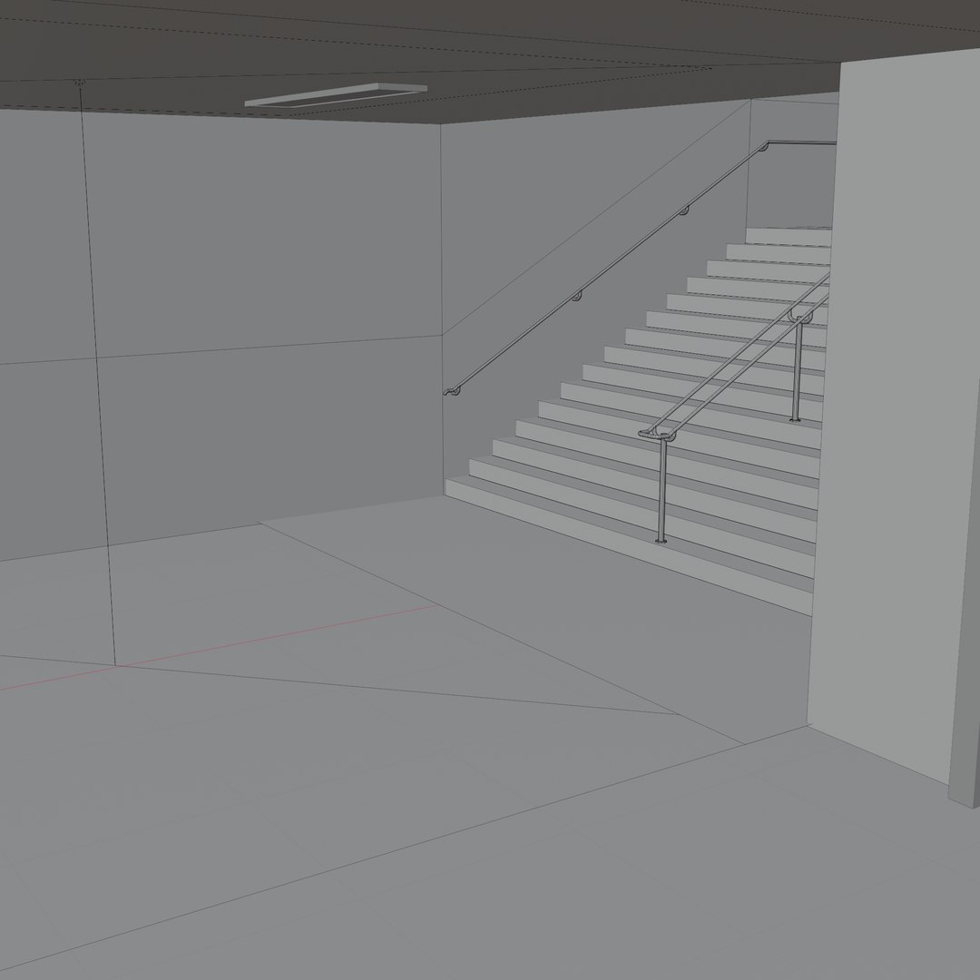 Underground Pass 3D Model - TurboSquid 1843633