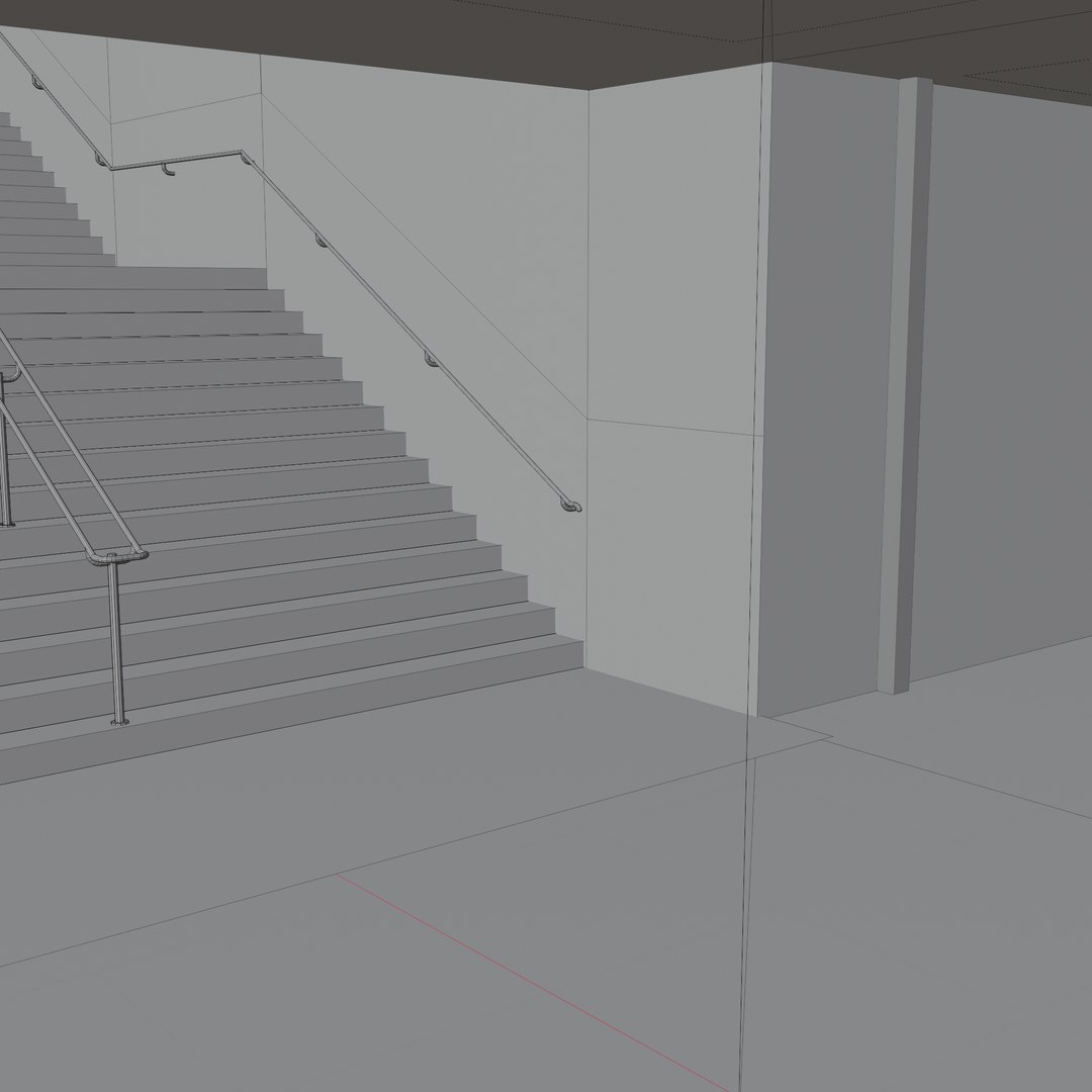 Underground Pass 3D Model - TurboSquid 1843633