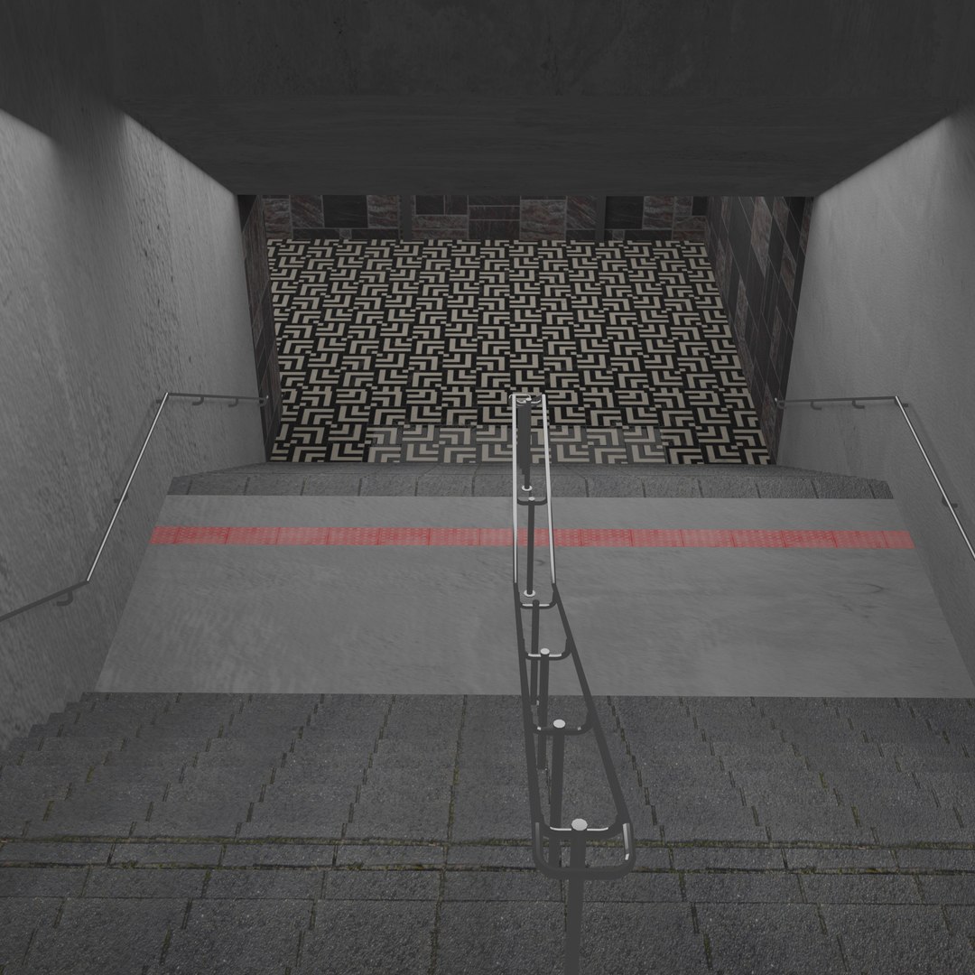 Underground Pass 3D Model - TurboSquid 1843633