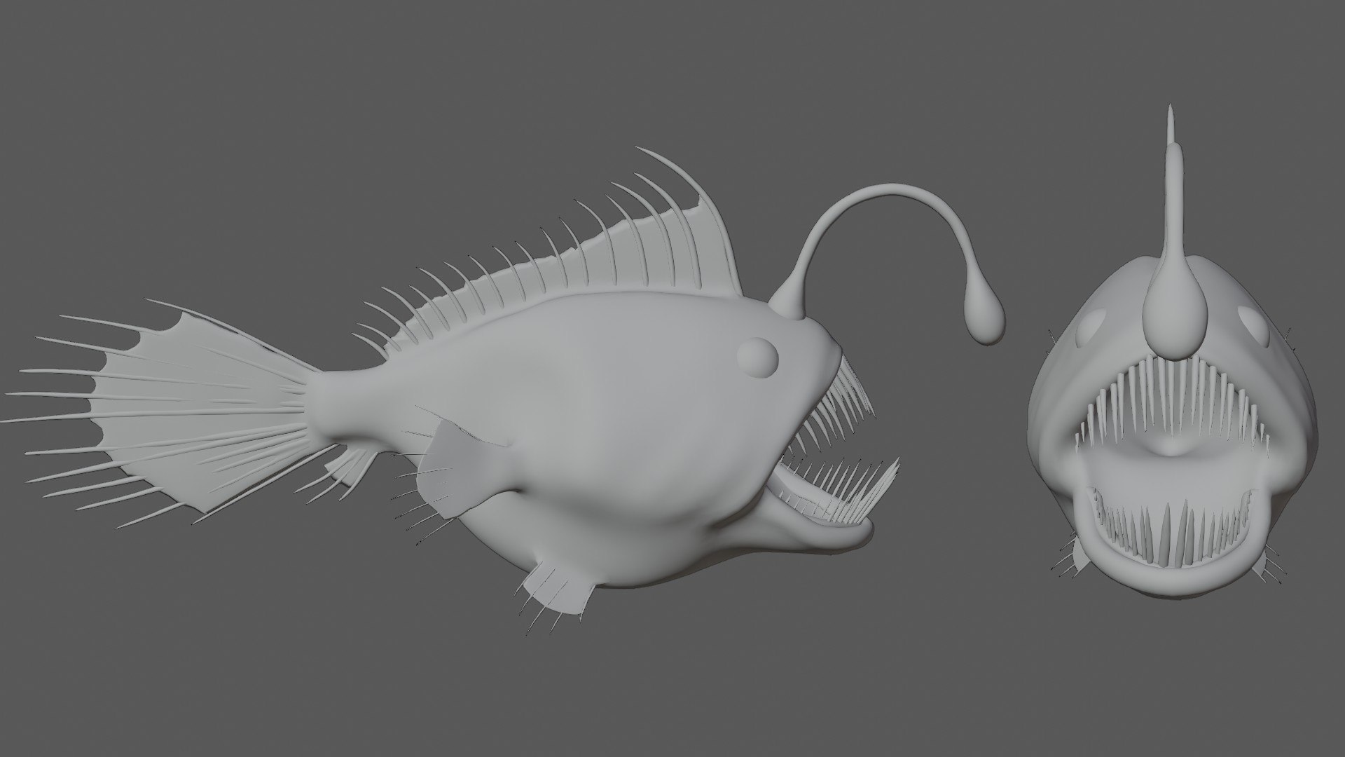 Anglerfish 3D Model - TurboSquid 1773852