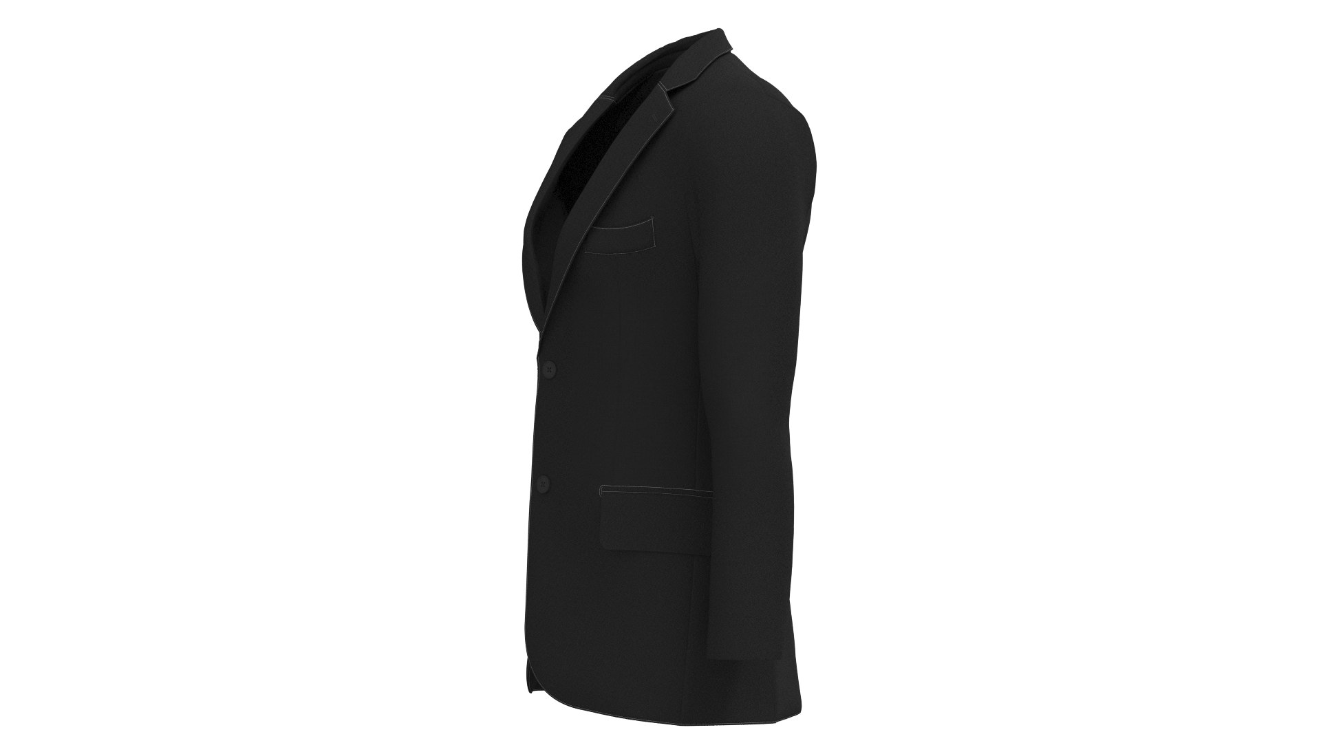 Free Male Blazer Jacket Free 3D Model - TurboSquid 2189043
