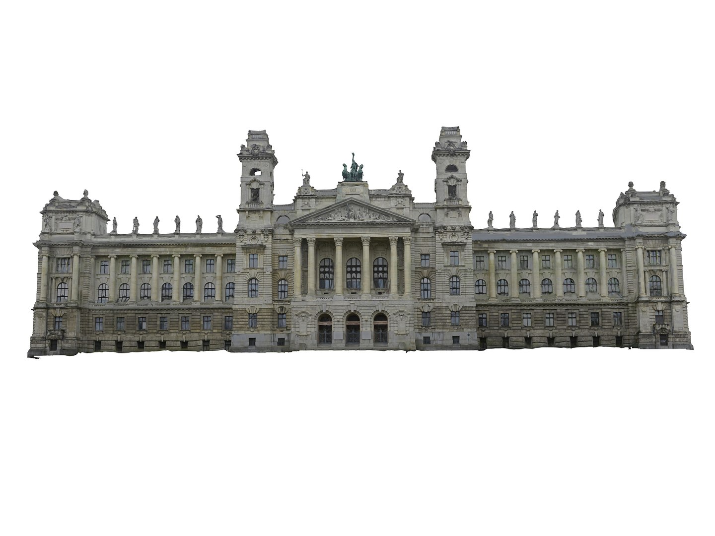 3D model building museum scan ultra - TurboSquid 1420607