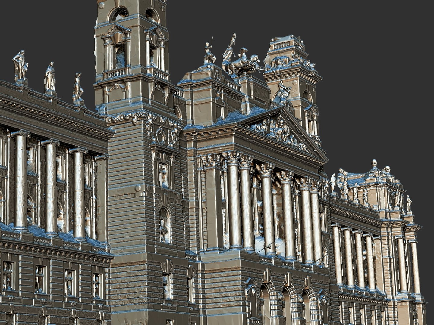 3D model building museum scan ultra - TurboSquid 1420607