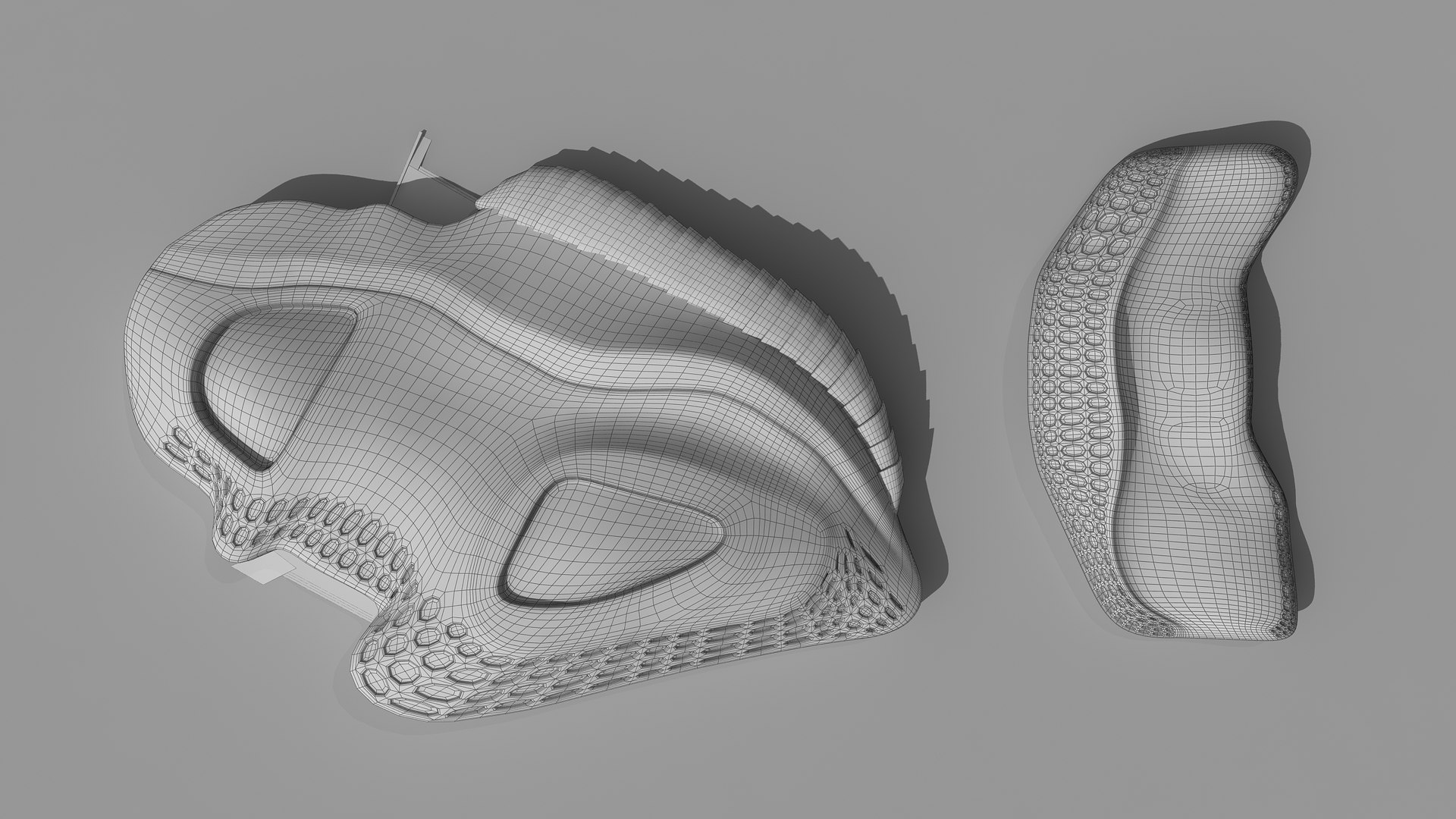 3D 0103 - Organic Building Model - TurboSquid 2236029