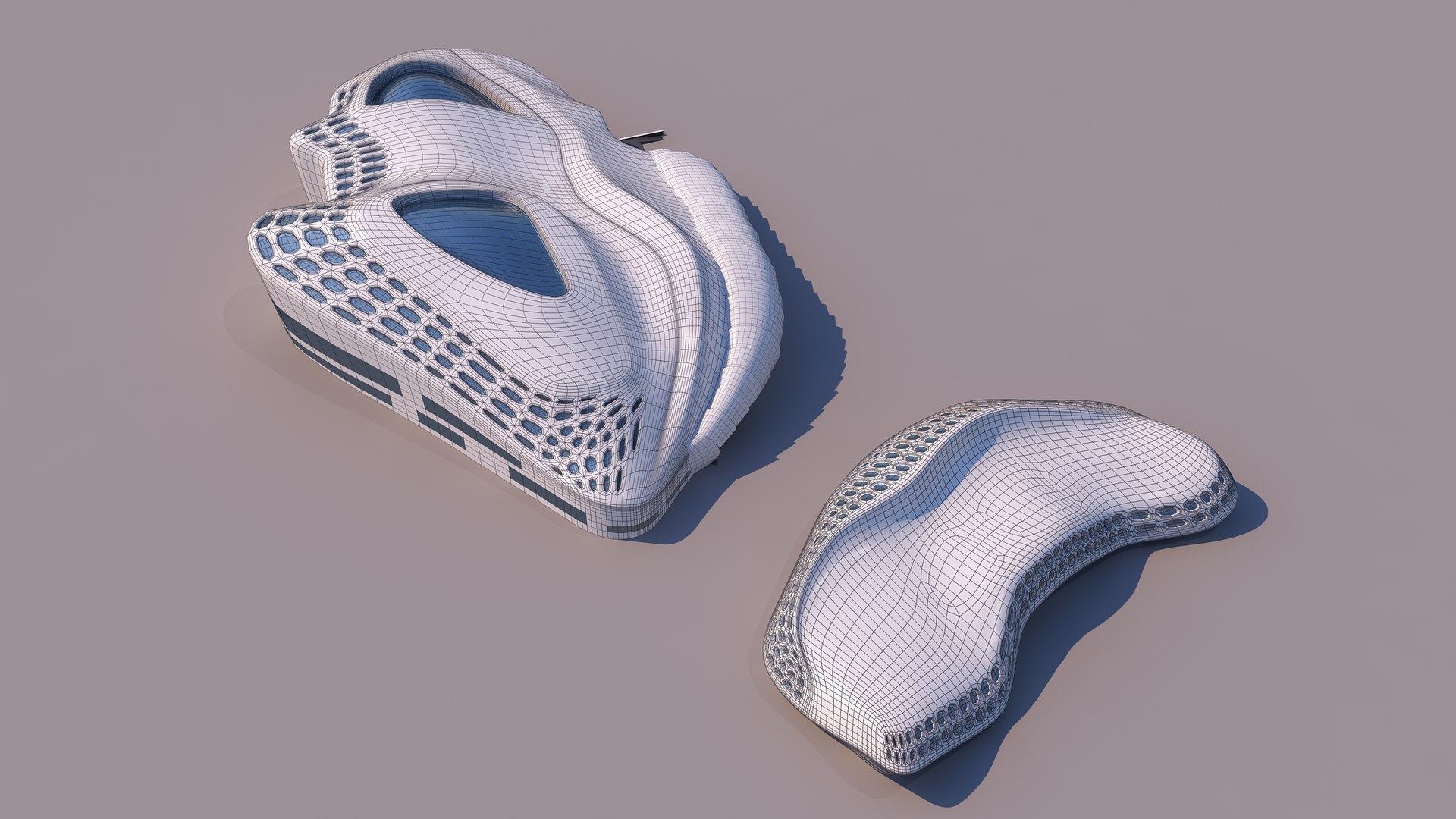 3D 0103 - Organic Building Model - TurboSquid 2236029