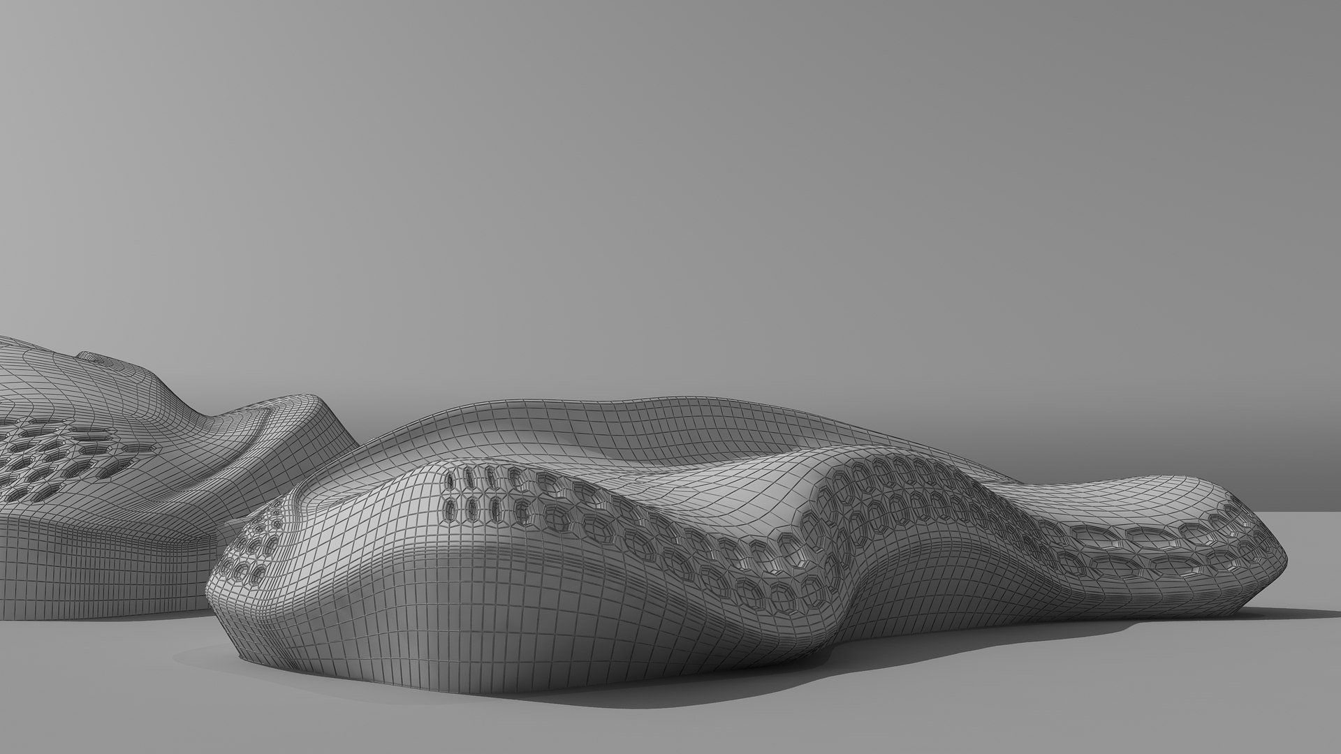 3D 0103 - Organic Building Model - TurboSquid 2236029