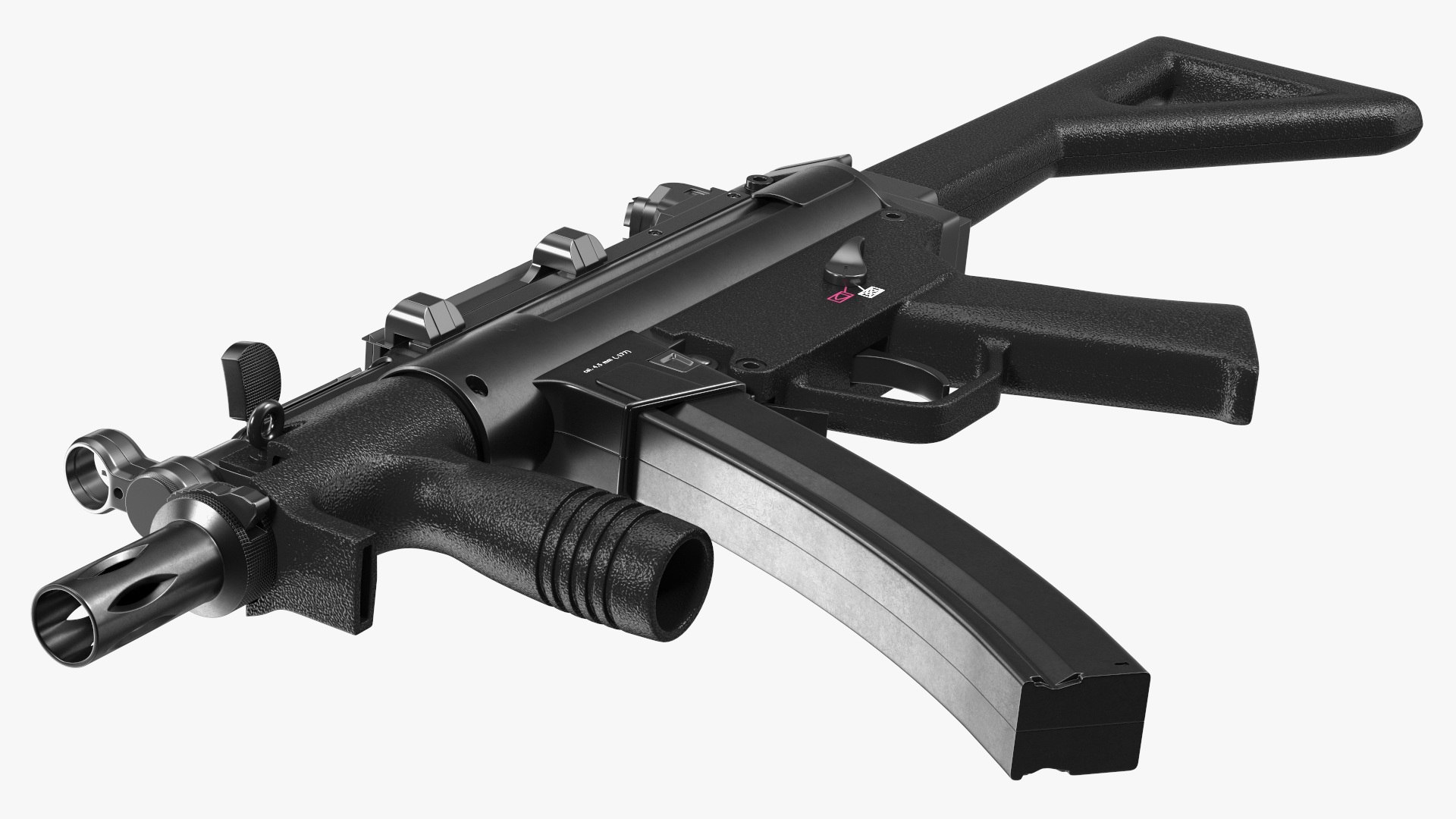 3D Model Compact Assault Rifle - TurboSquid 2170542