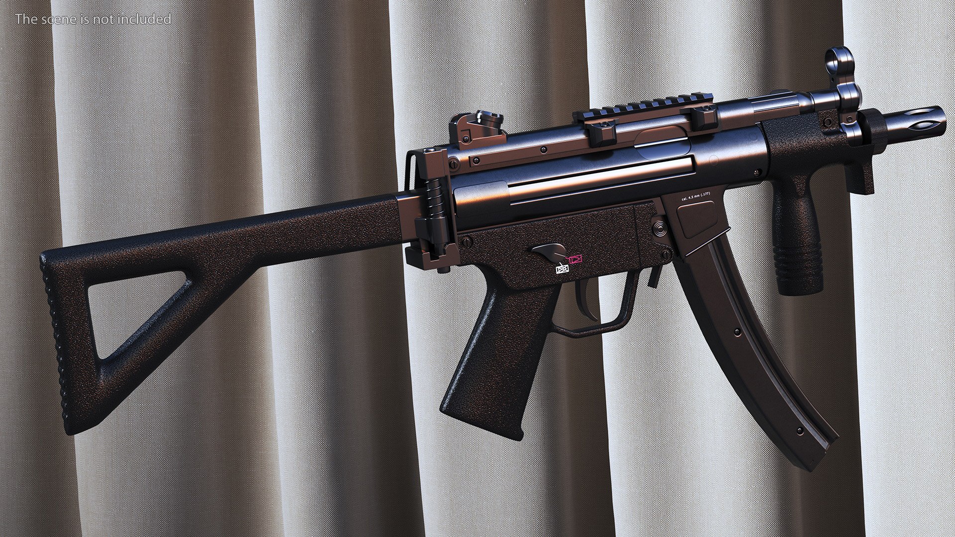 3D Model Compact Assault Rifle - TurboSquid 2170542