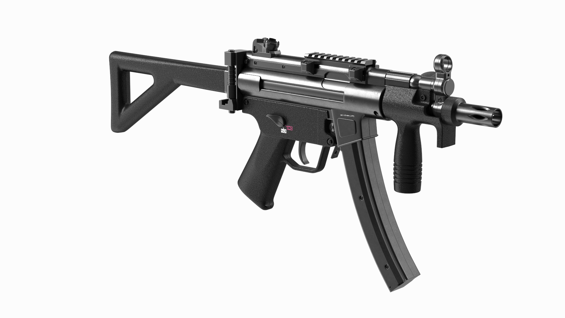 3D Model Compact Assault Rifle - TurboSquid 2170542