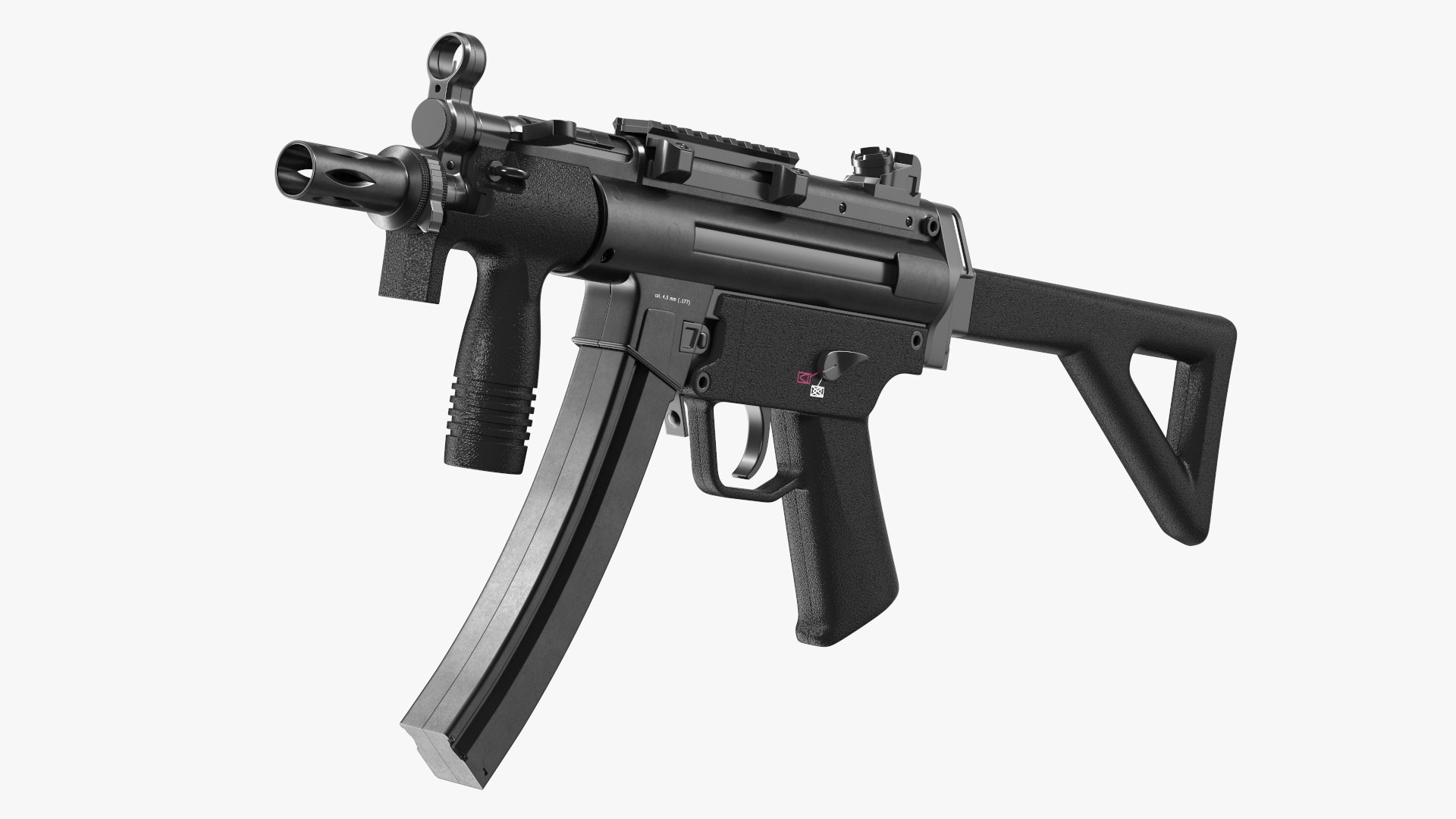 3D Model Compact Assault Rifle - TurboSquid 2170542