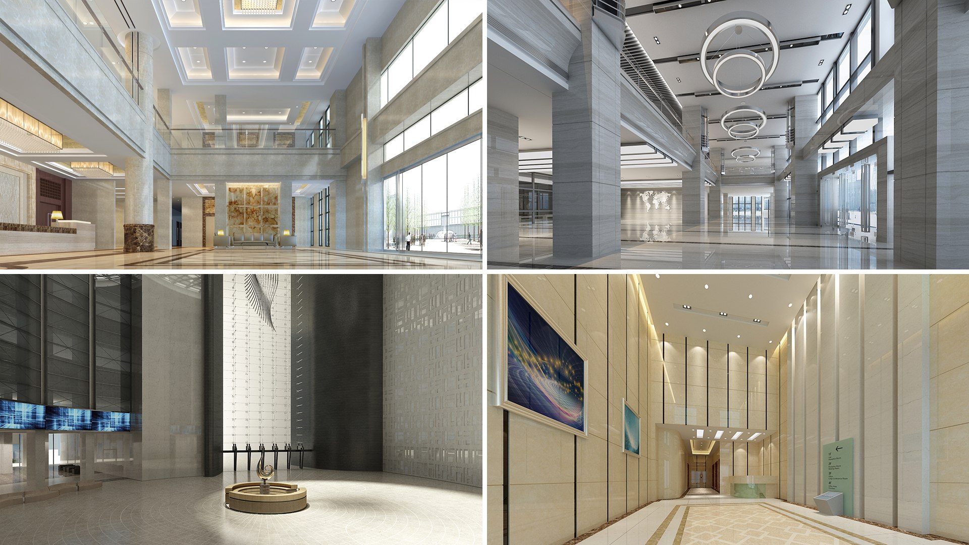 3D model hall interior - TurboSquid 1697492