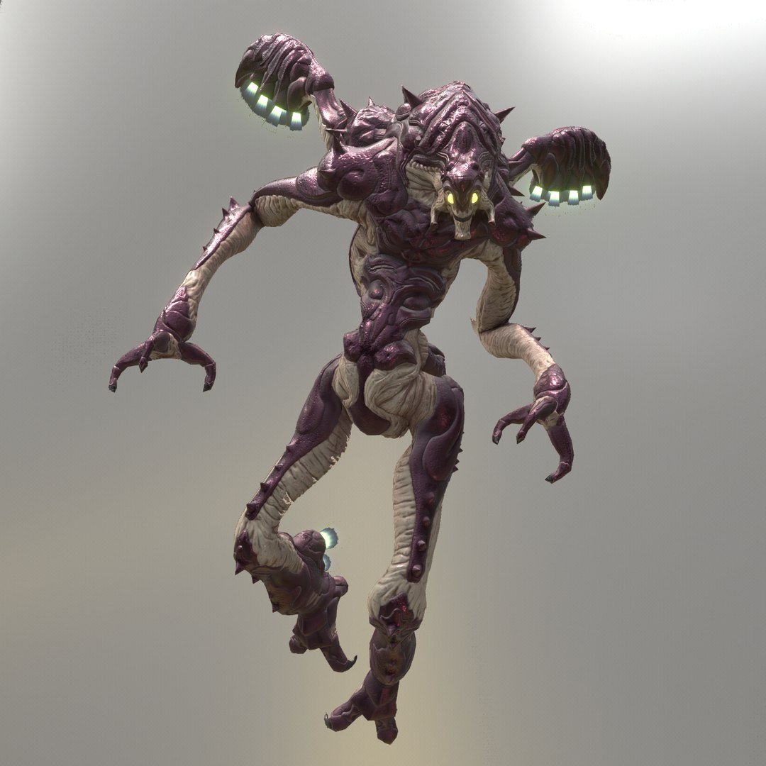 Insectoid Worker Model - TurboSquid 2132817
