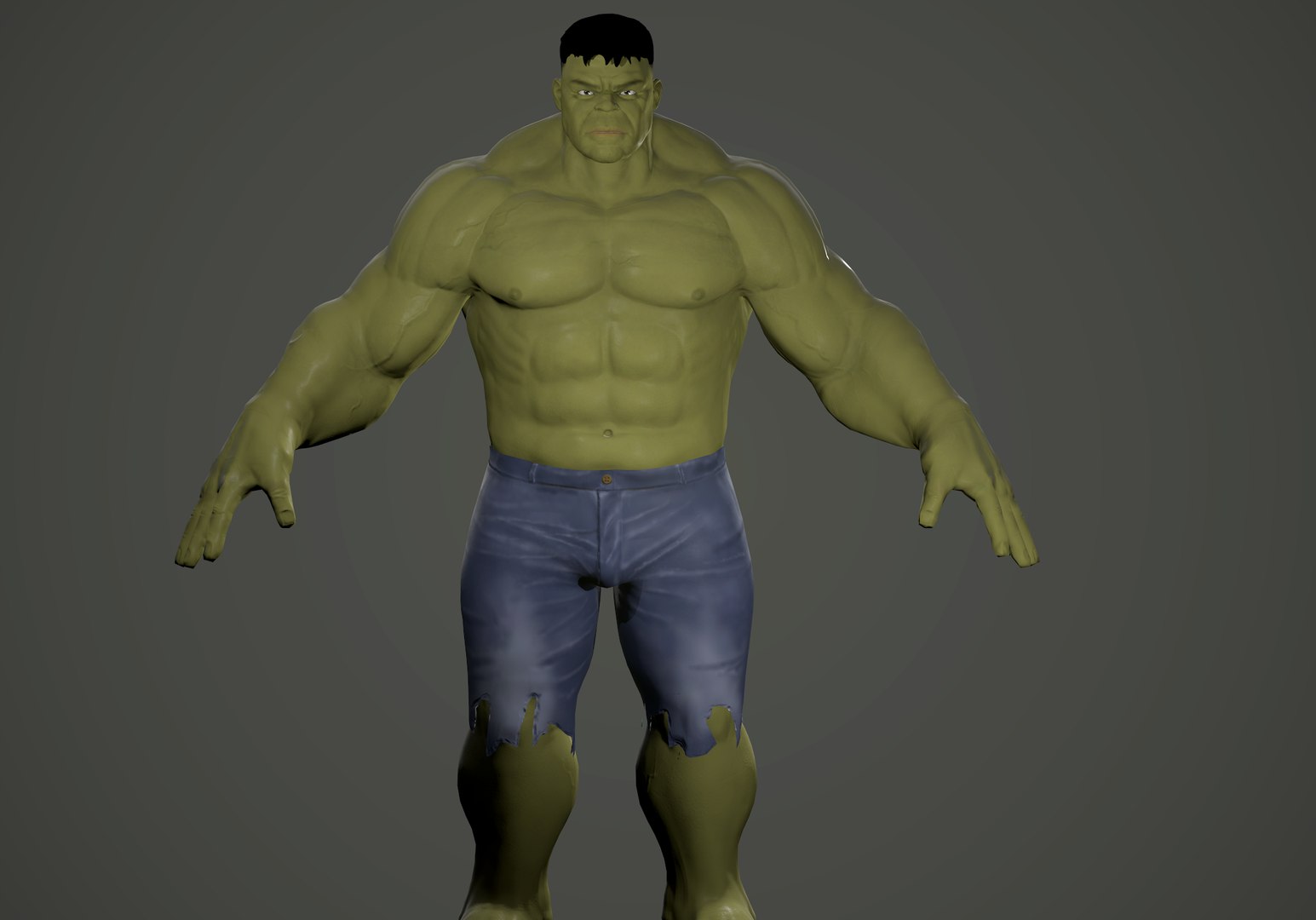 Hulk 3D Model - TurboSquid 1289217