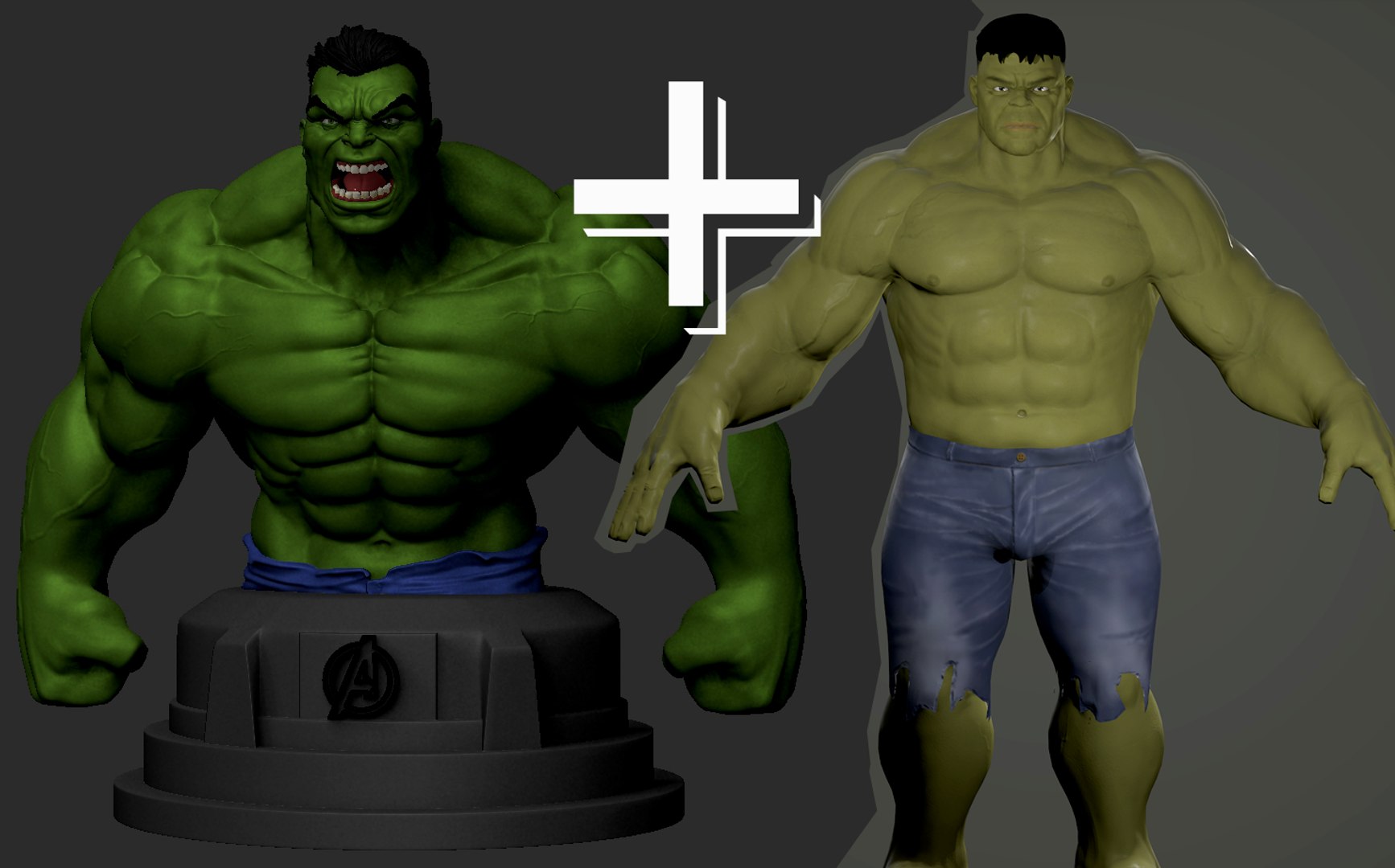 Hulk 3D Model - TurboSquid 1289217