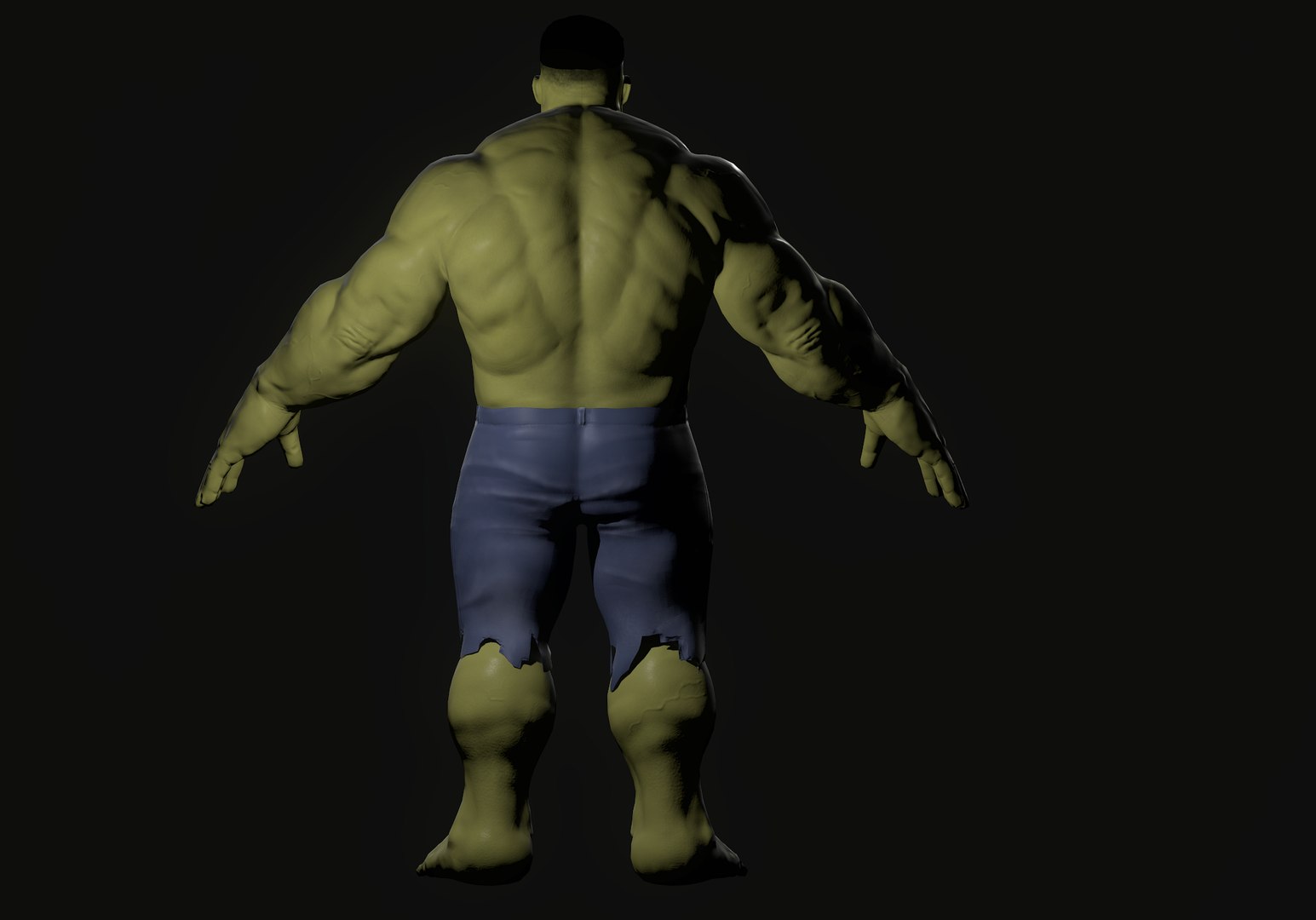 Hulk 3D Model - TurboSquid 1289217