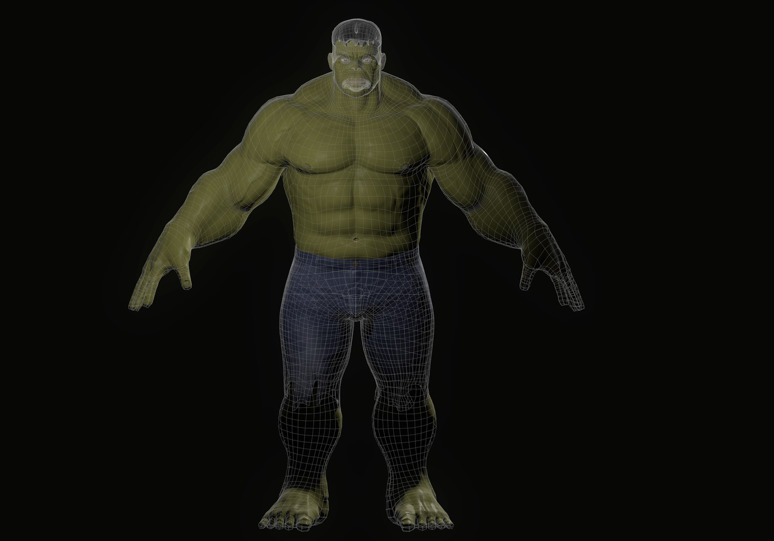 Hulk 3D Model - TurboSquid 1289217