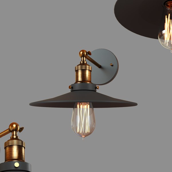 modelo 3d LOFT IT Piligrimm LOFT2101W - TurboSquid 1377553