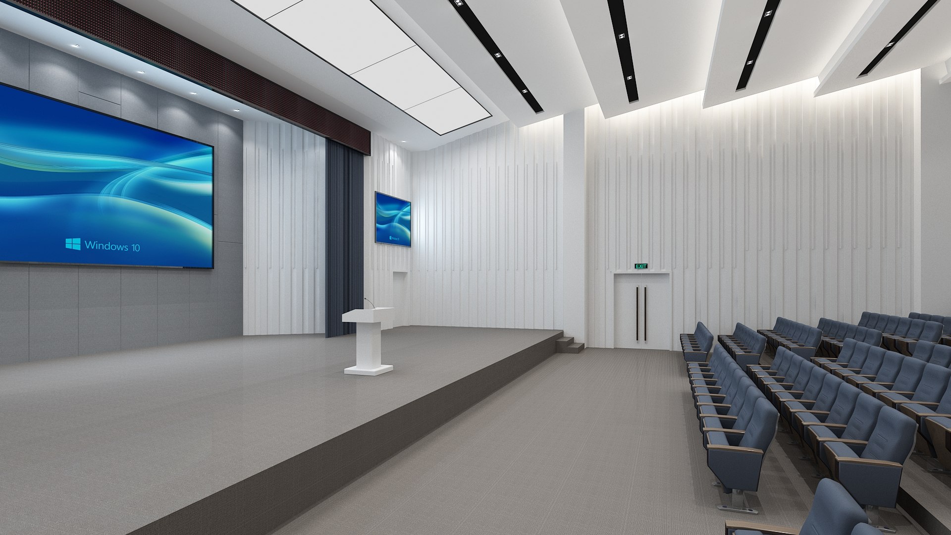 3D Lecture Hall 13 Model - TurboSquid 2158610