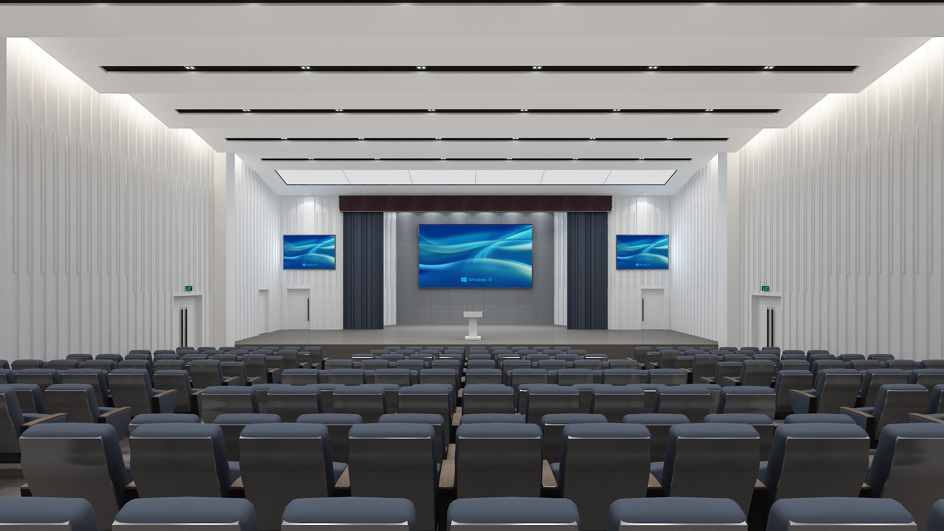 3D Lecture Hall 13 Model - TurboSquid 2158610