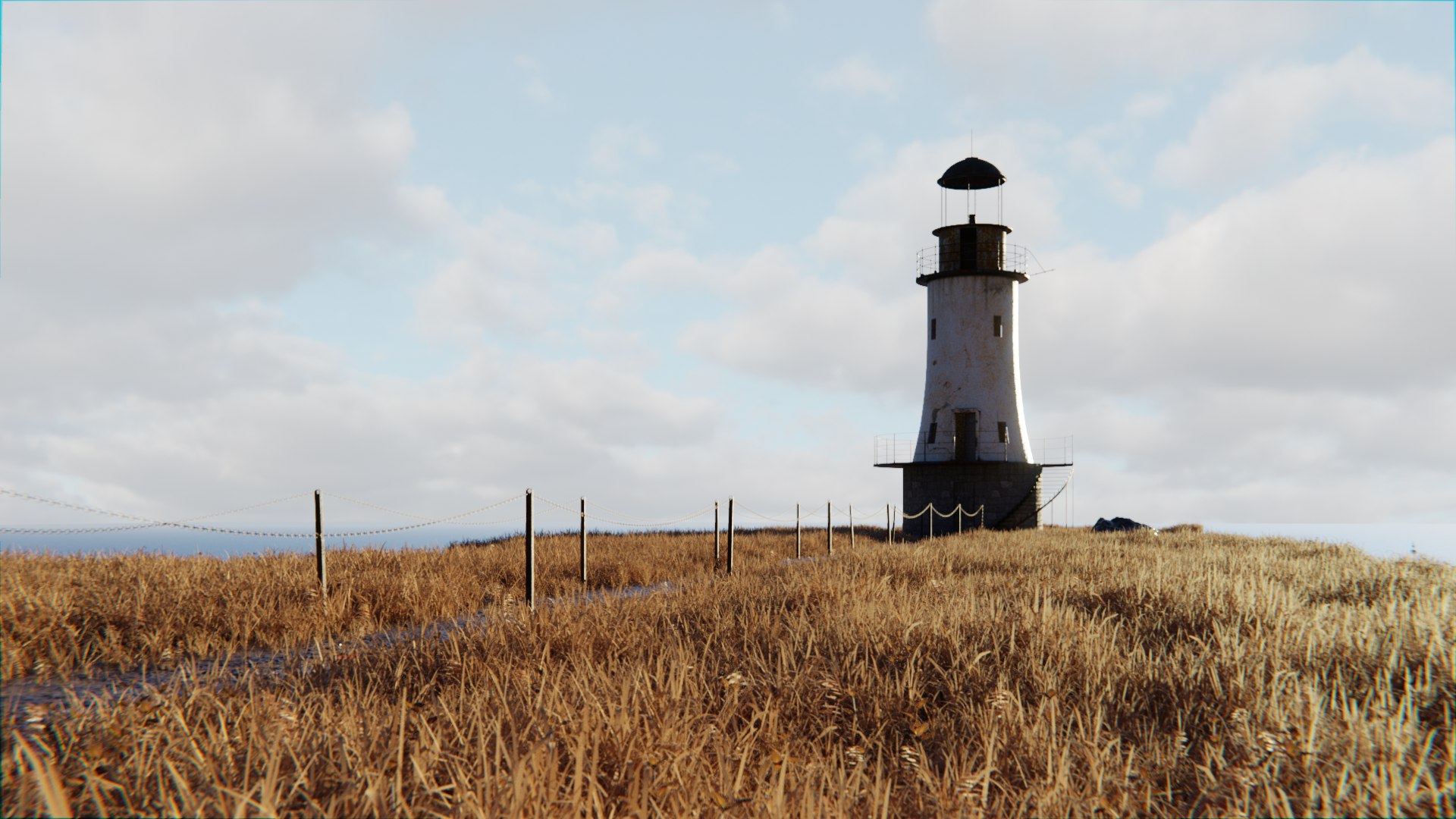 3D Model Lighthouse Scene - TurboSquid 2021949