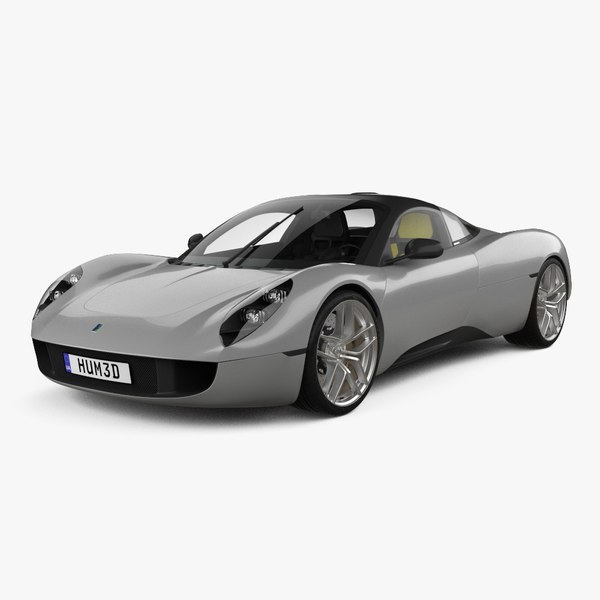 Gordon Murray T33 mit HQ-Interieur und Motor 2022 3D-Modell - TurboSquid 2137359