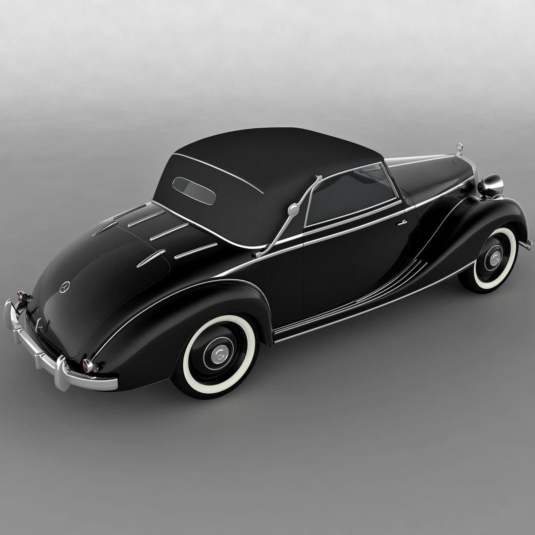 mercedes w136 1949 3d 3ds