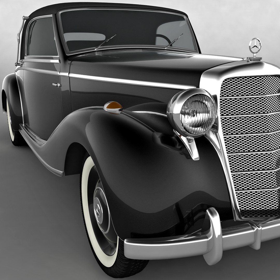 mercedes w136 1949 3d 3ds