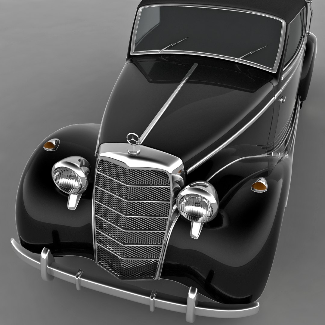 mercedes w136 1949 3d 3ds